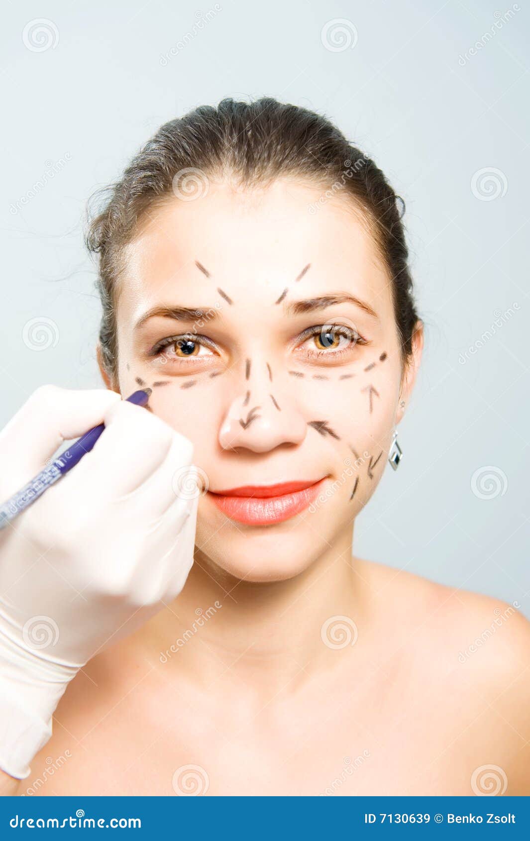 Ageing Marks Creating Abstract Image On An Old Wall, Broken Plaster ...