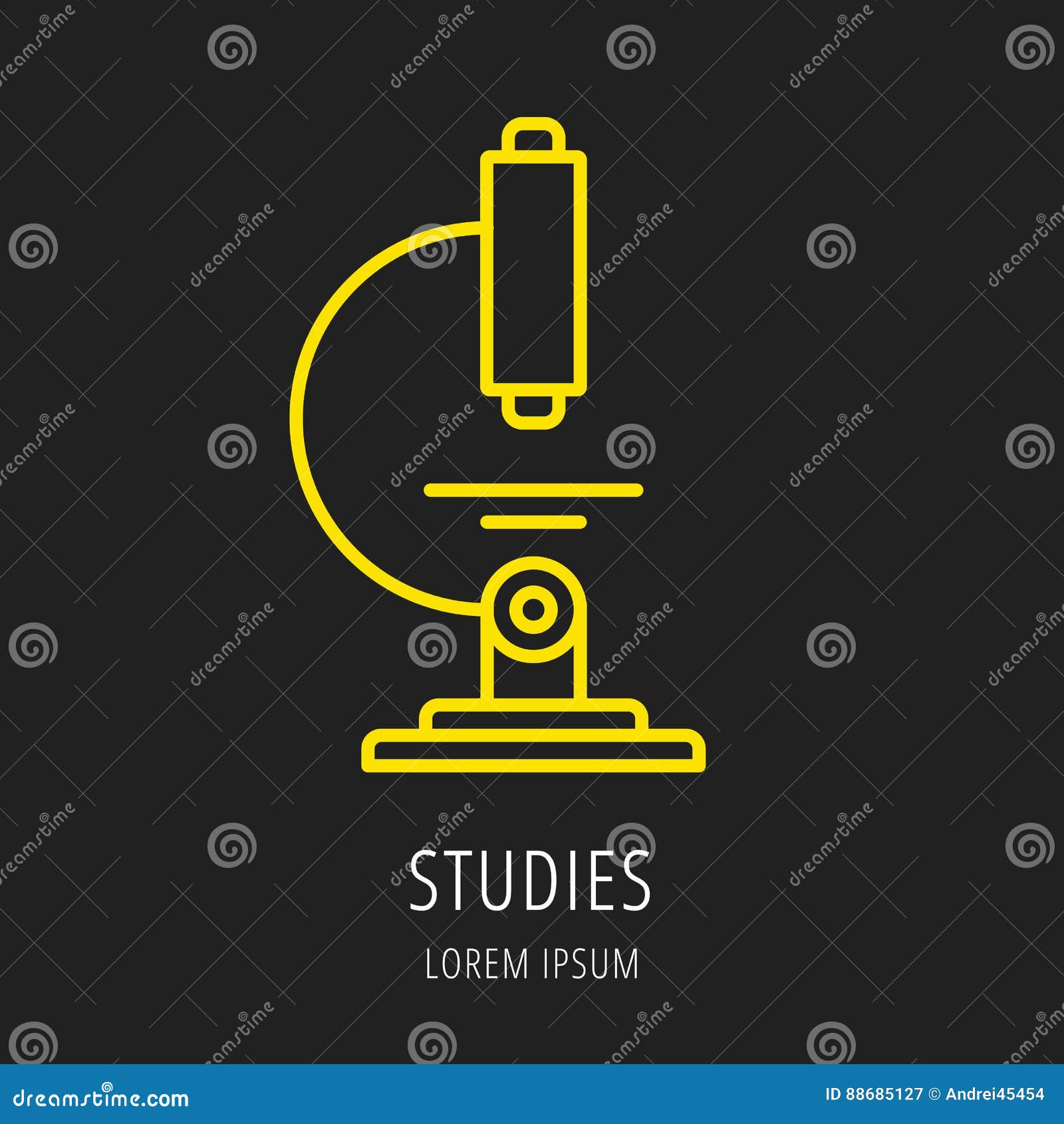 Linje symbol eller logo stock illustrationer. Illustration av ...