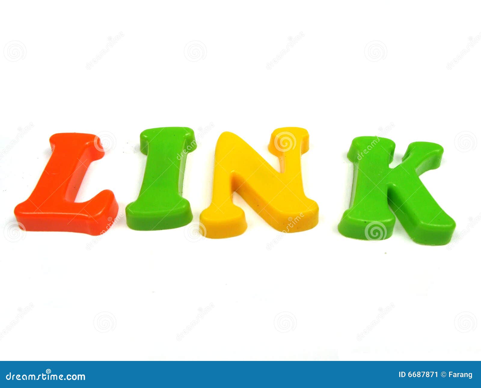 Link stock image. Image of colors, internet, dimensial - 6687871