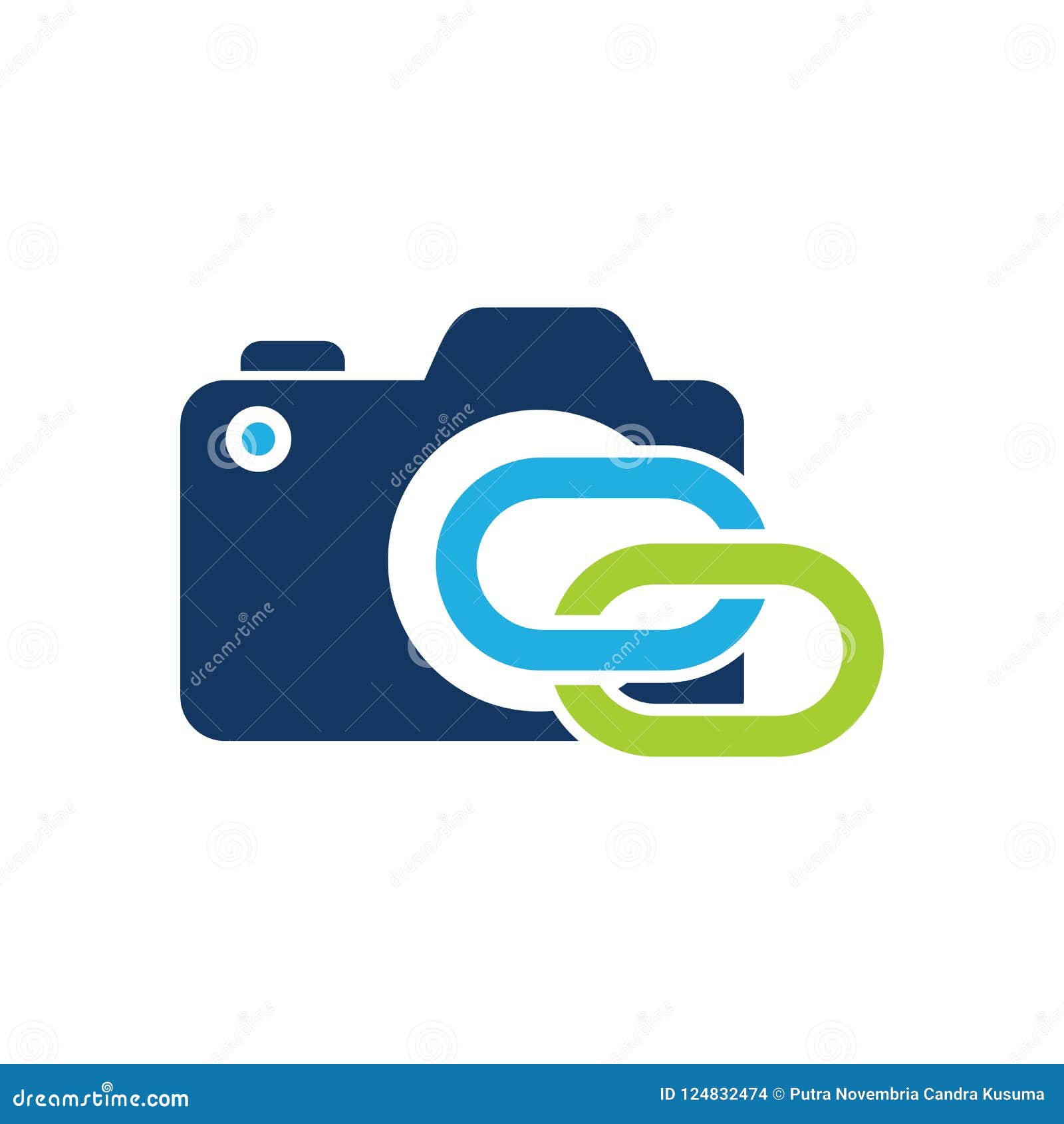 Link Camera Logo Icon Design Stock Vector - Illustration of film ...
