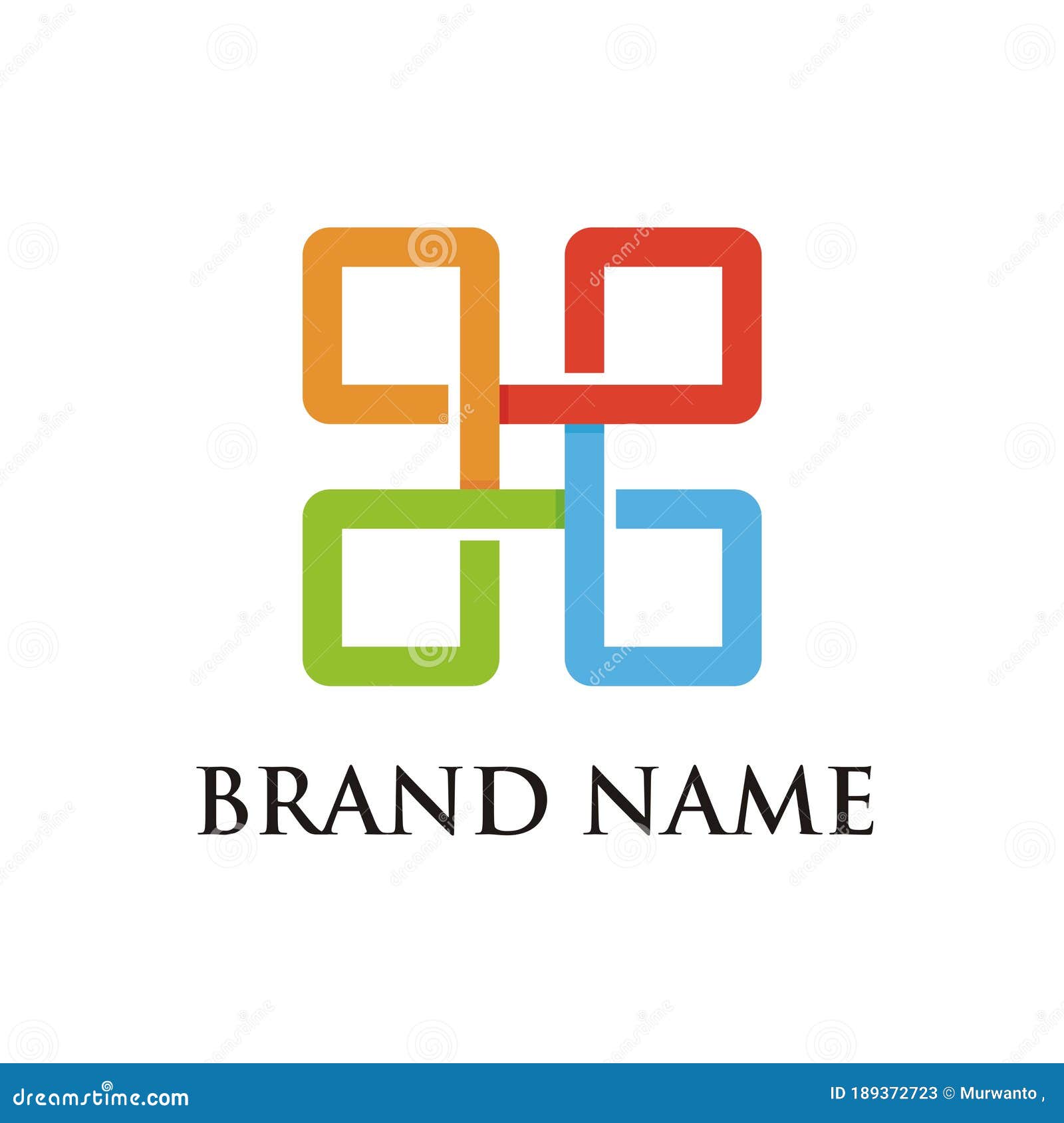 Link Connection Logo Concept Stock Vector - Illustration of data ...