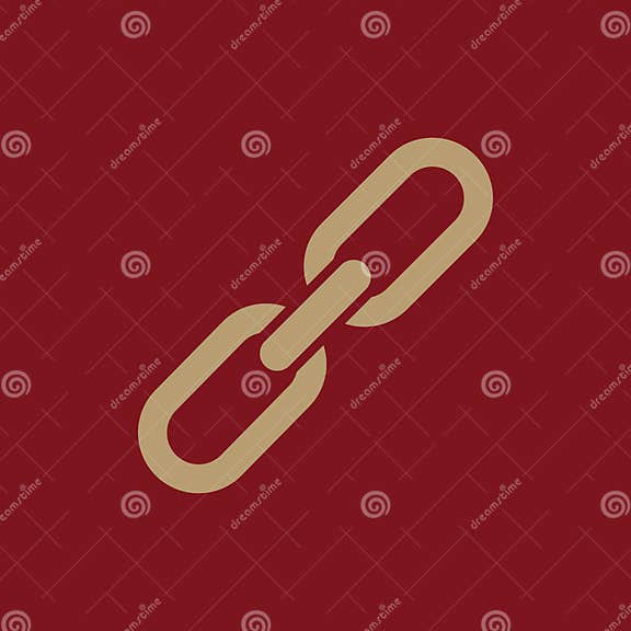 The Link Icon. Linked Symbol Stock Vector - Illustration of sign ...