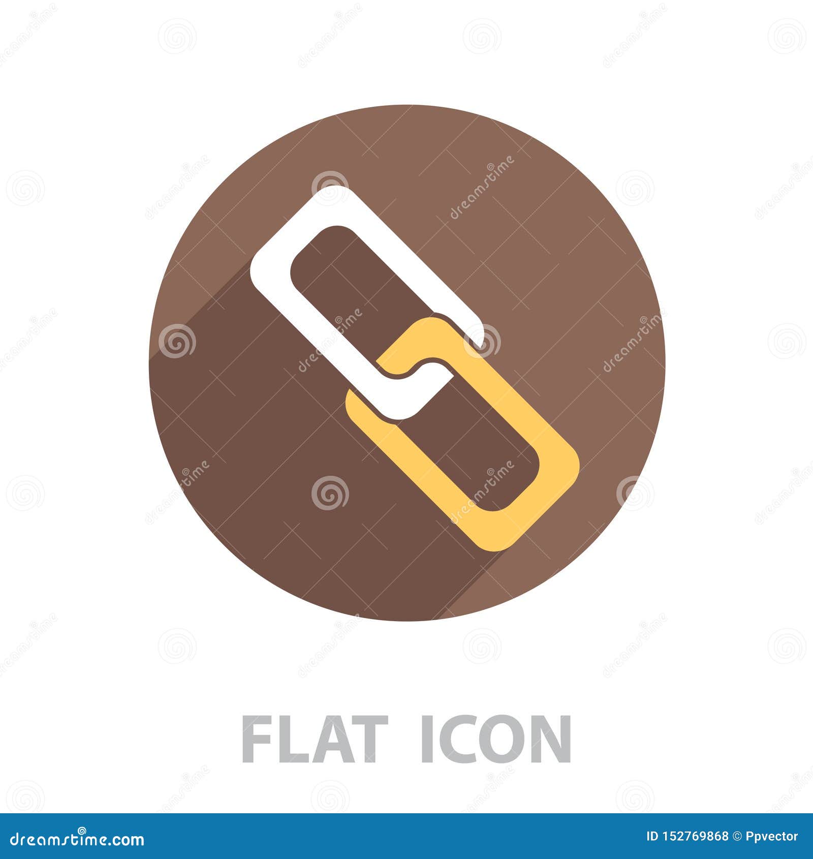 Link Icon. Vector Illustration Stock Vector - Illustration of hyperlink ...