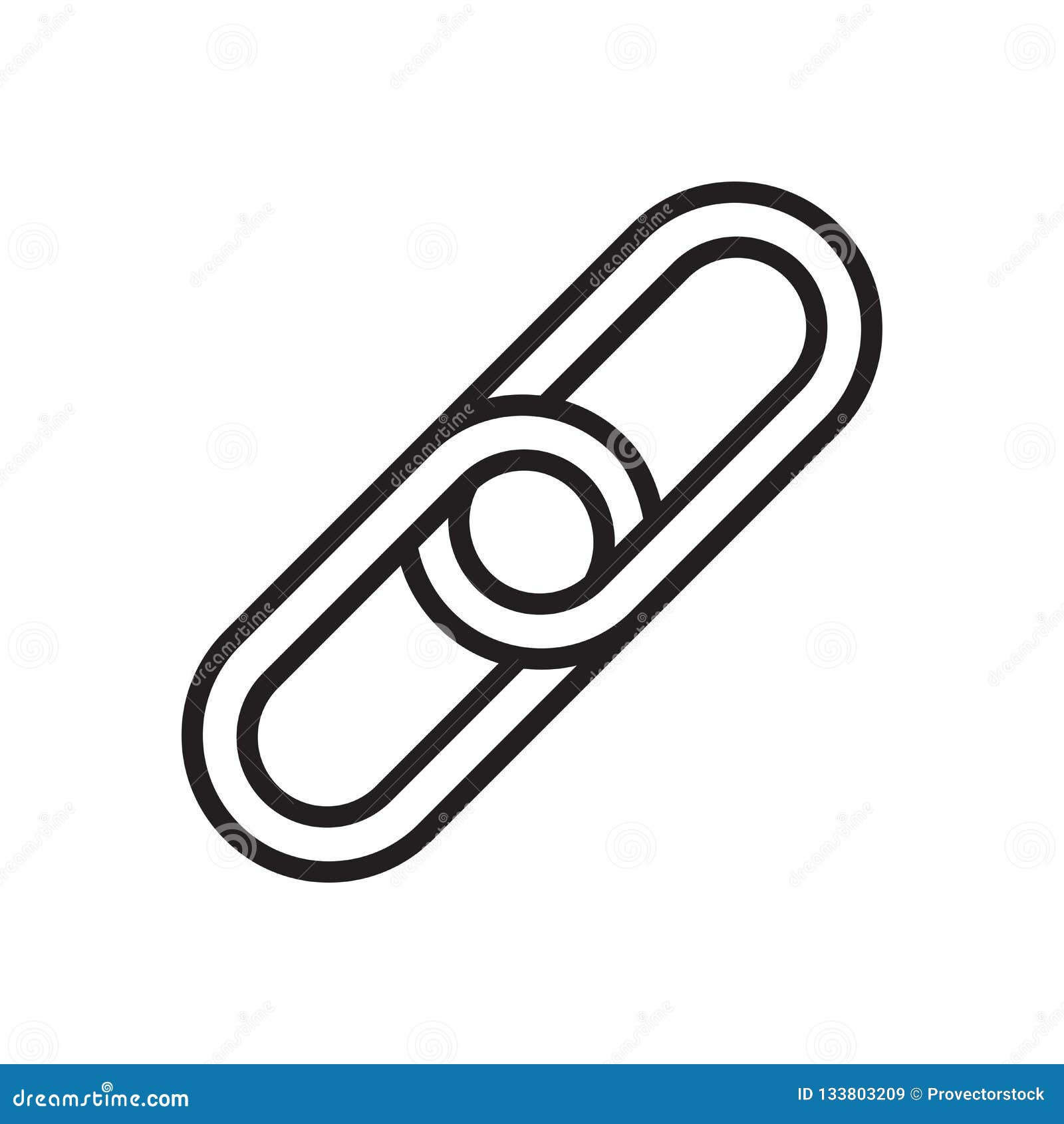 Link Icon Vector Sign and Symbol Isolated on White Background, L Stock ...