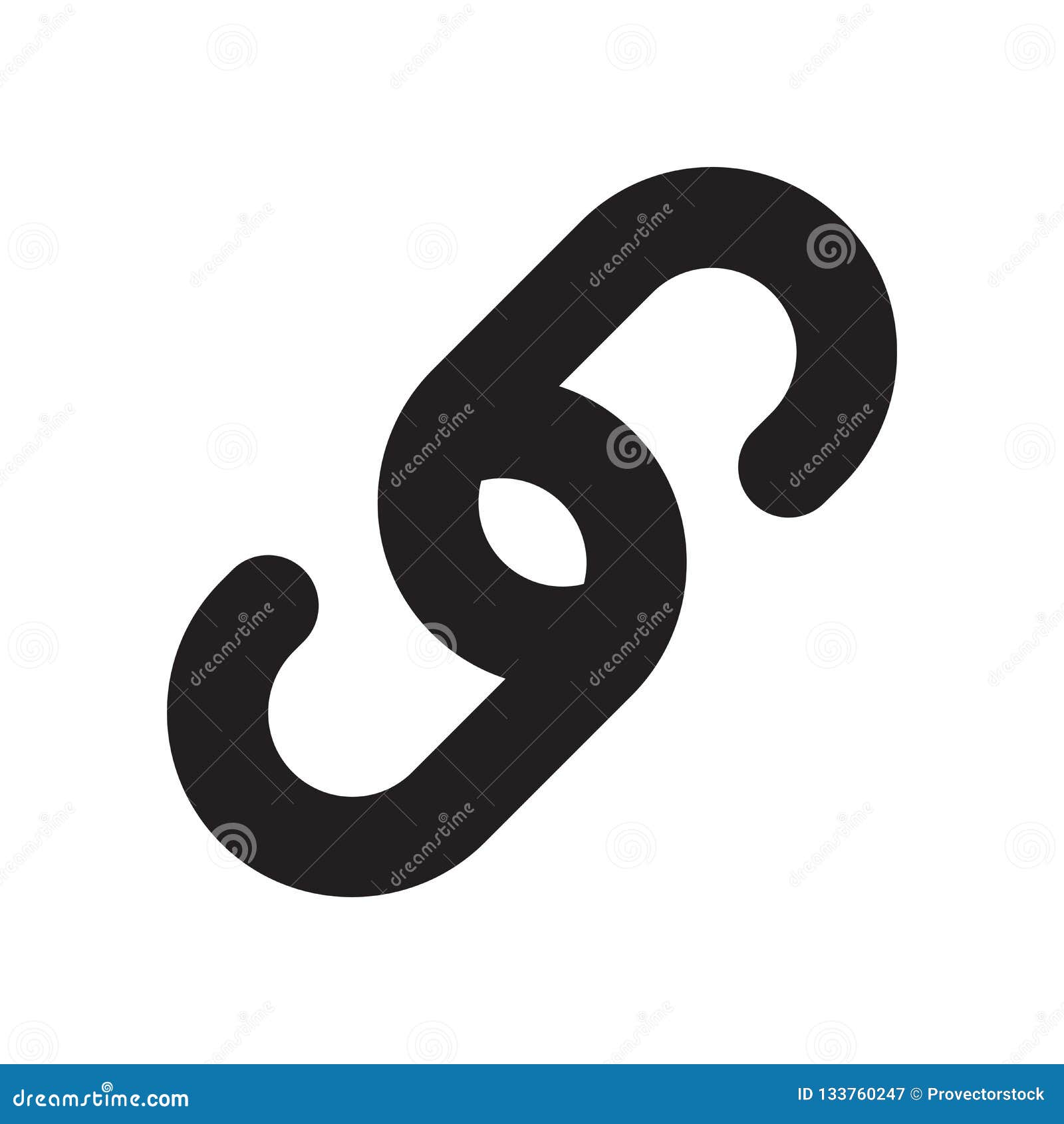 Link Icon Vector Sign and Symbol Isolated on White Background, Link ...