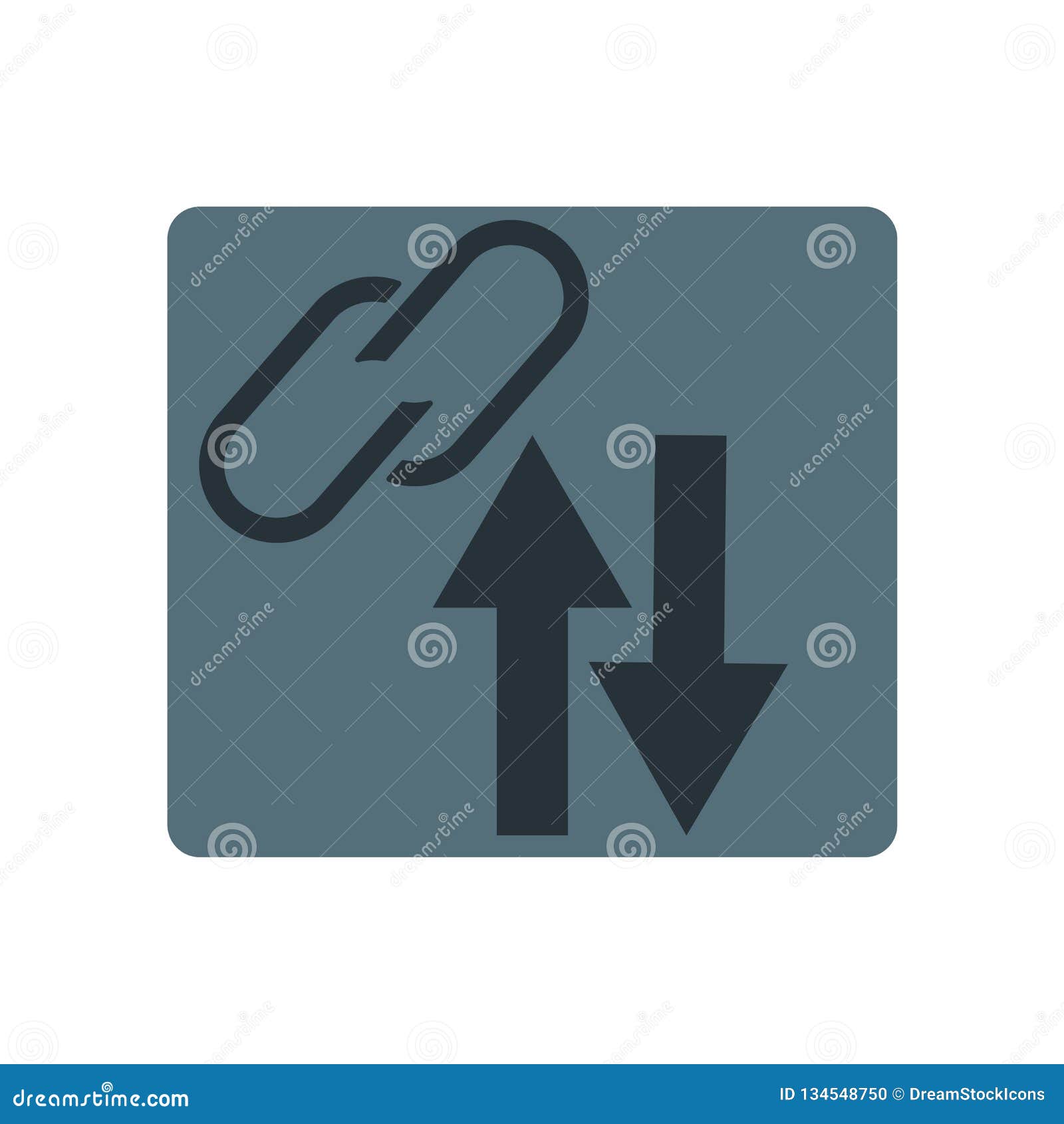 Link Icon Vector Sign and Symbol Isolated on White Background, Link ...