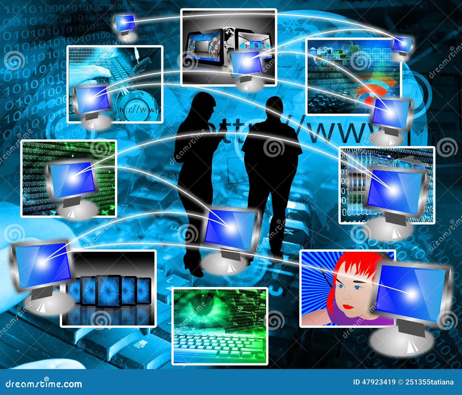 Link stock illustration. Illustration of concepts, discussion - 47923419