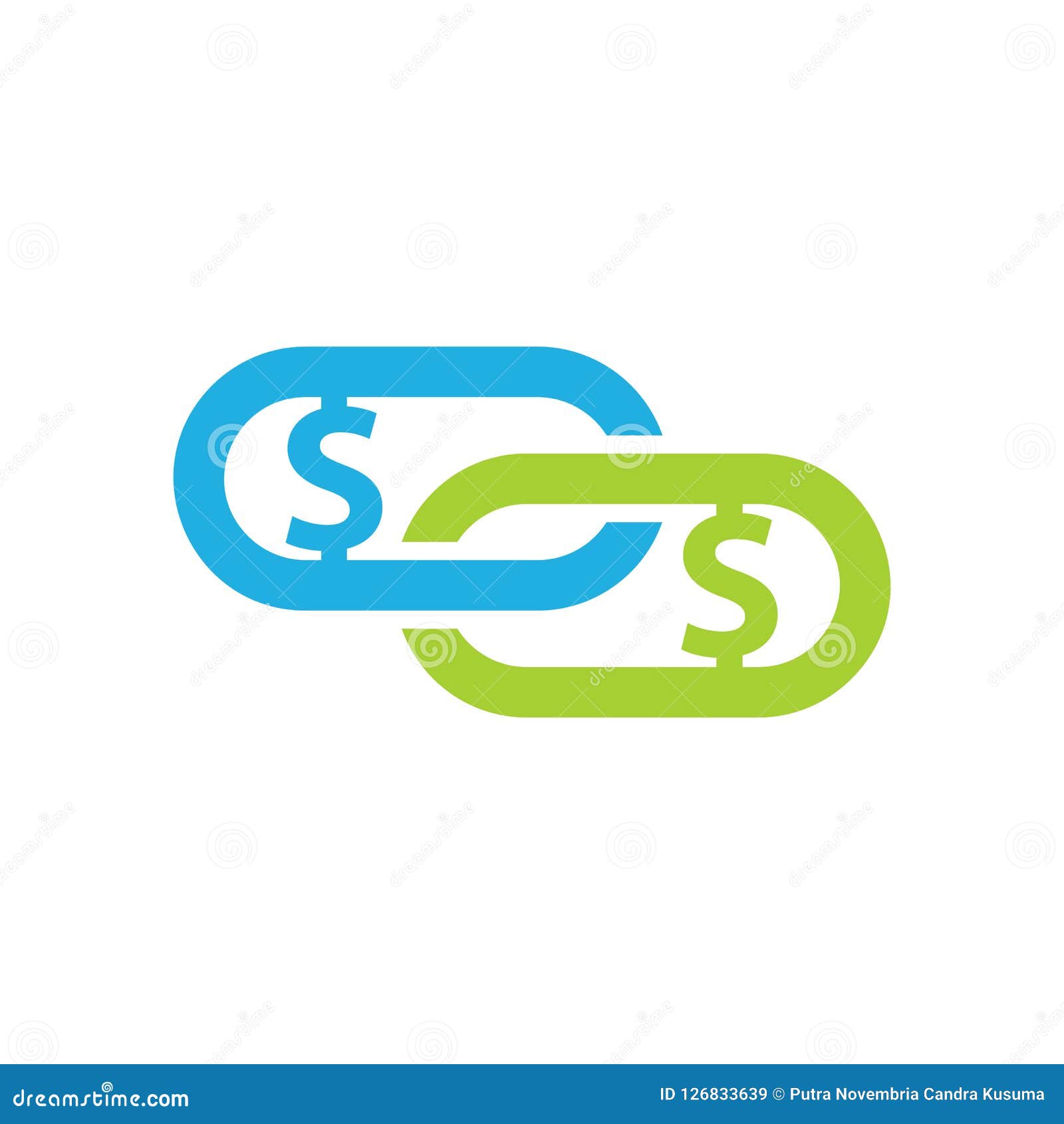 Link Money Logo Icon Design Stock Vector - Illustration of company ...