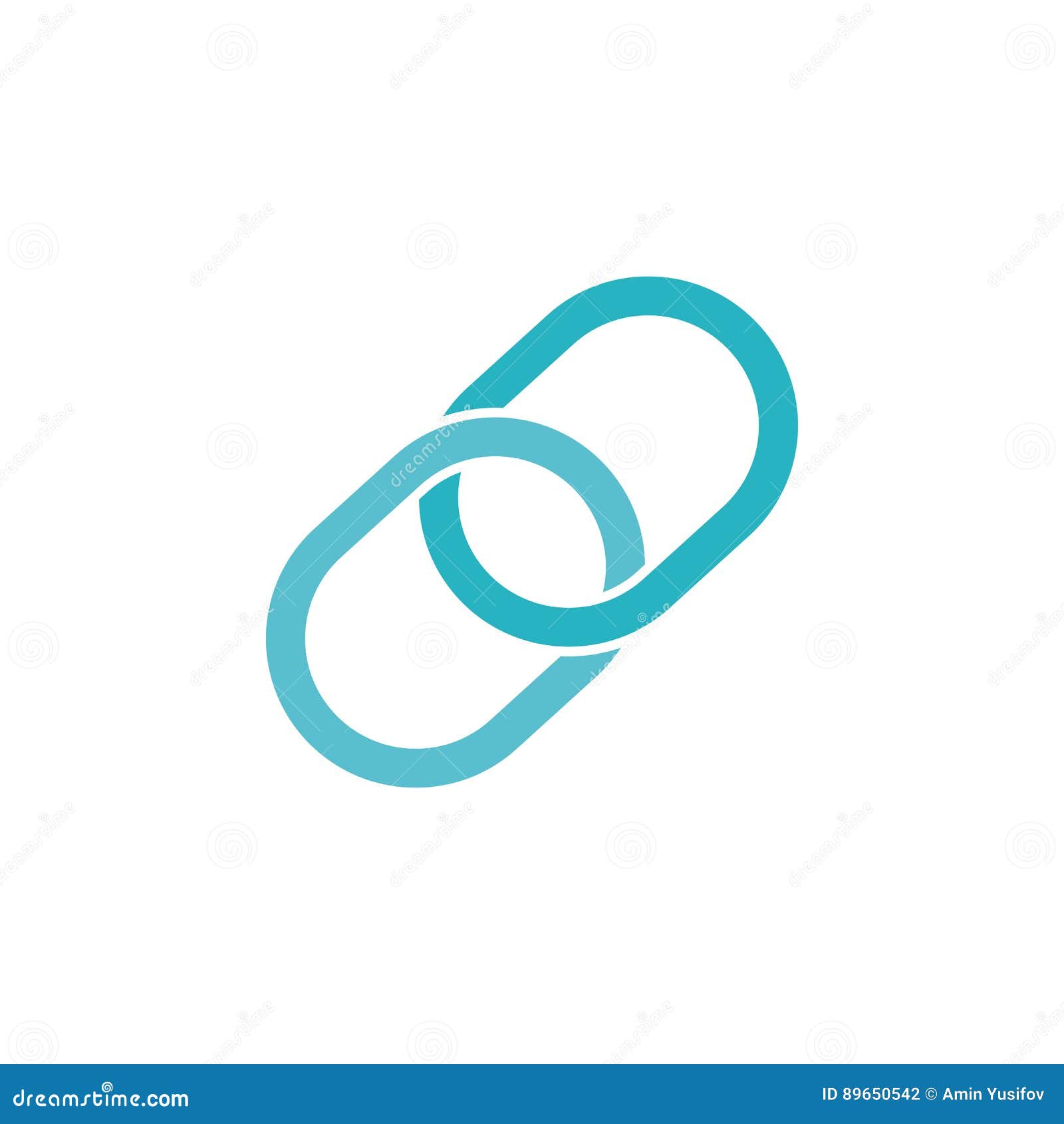 Link page flat icon stock vector. Illustration of button - 89650542