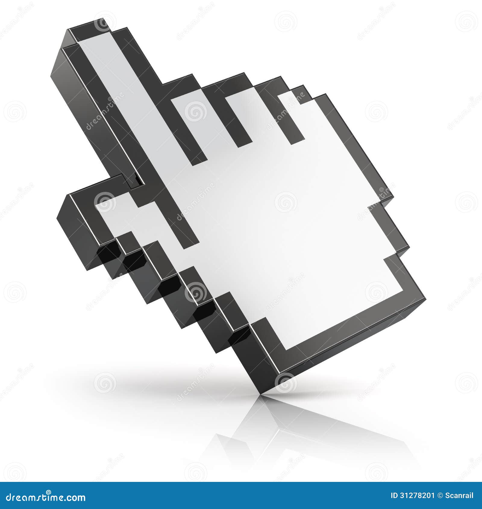 Link Selection Cursor Stock Image - Image: 31278201
