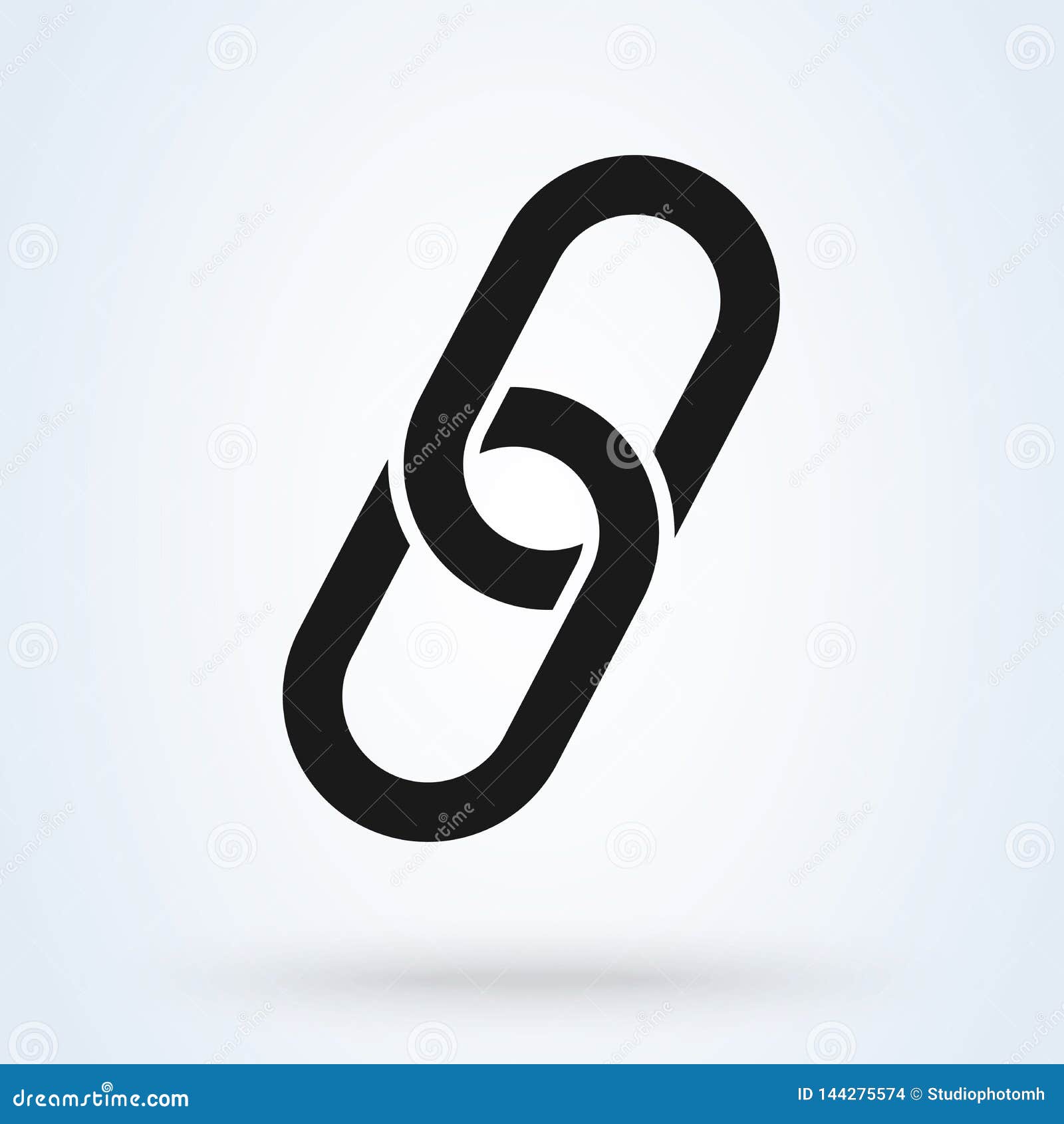 Single Chain Link Clipart