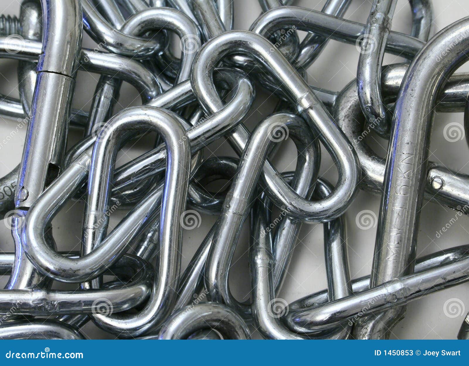 Link it up. stock image. Image of chain, chrome, shiny - 1450853