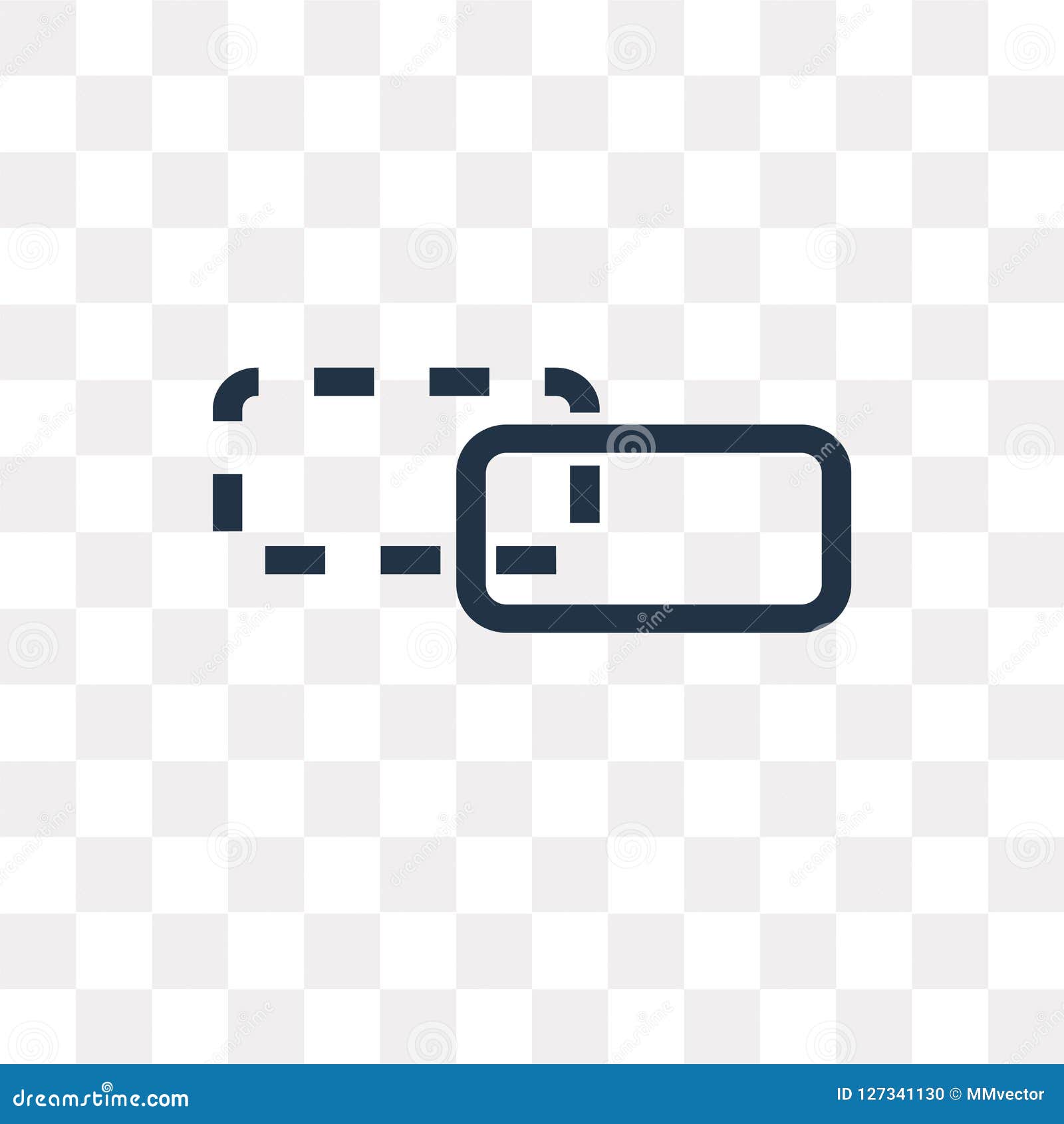 Link Vector Icon Isolated on Transparent Background, Link Trans Stock ...