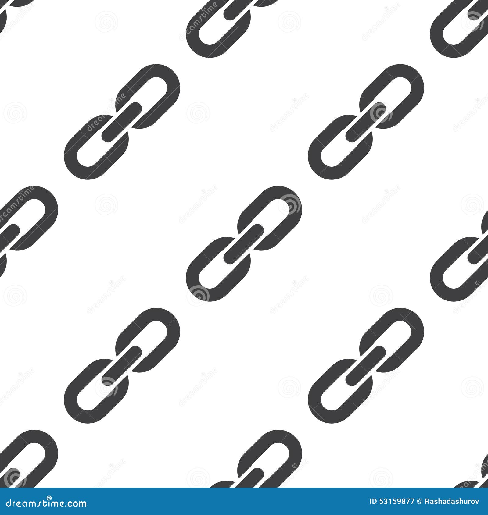 Link, Vector Seamless Pattern Stock Vector - Illustration of object ...