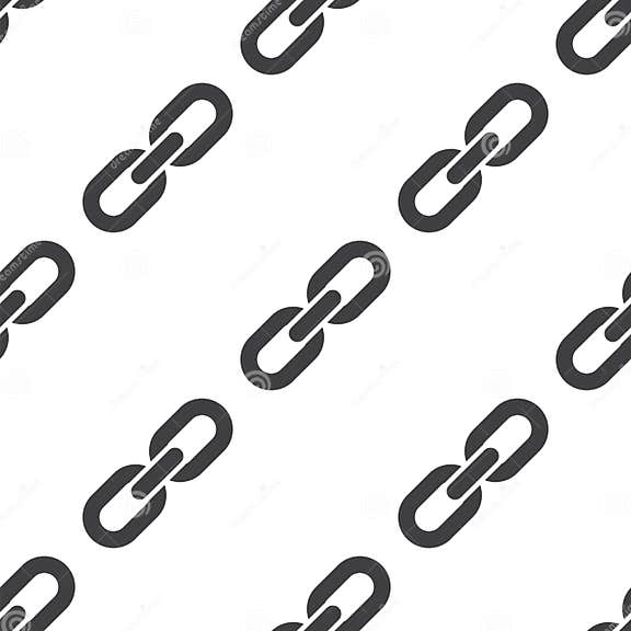 Link, Vector Seamless Pattern Stock Vector - Illustration of object ...