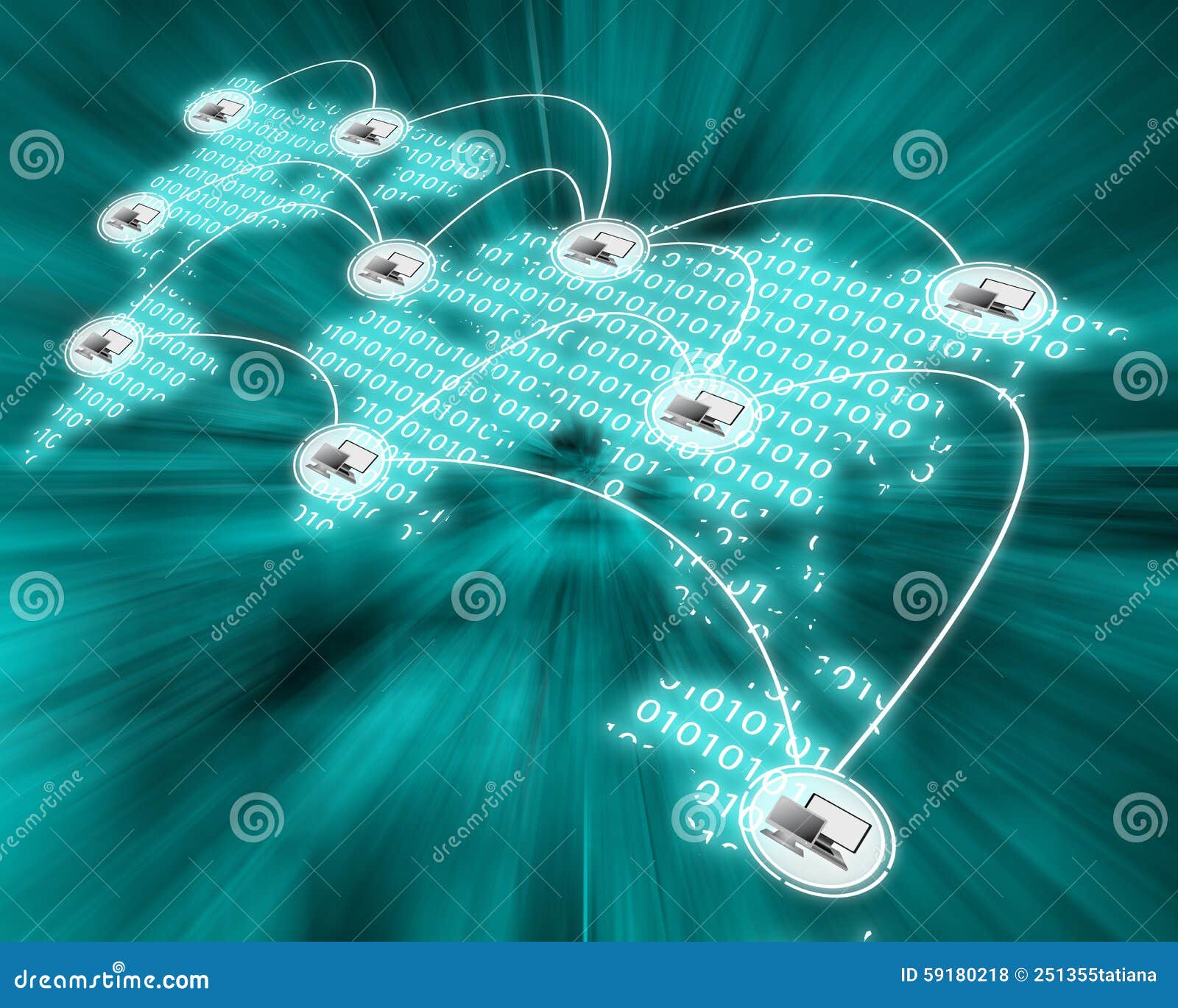 Link of the world stock illustration. Illustration of monitor - 59180218