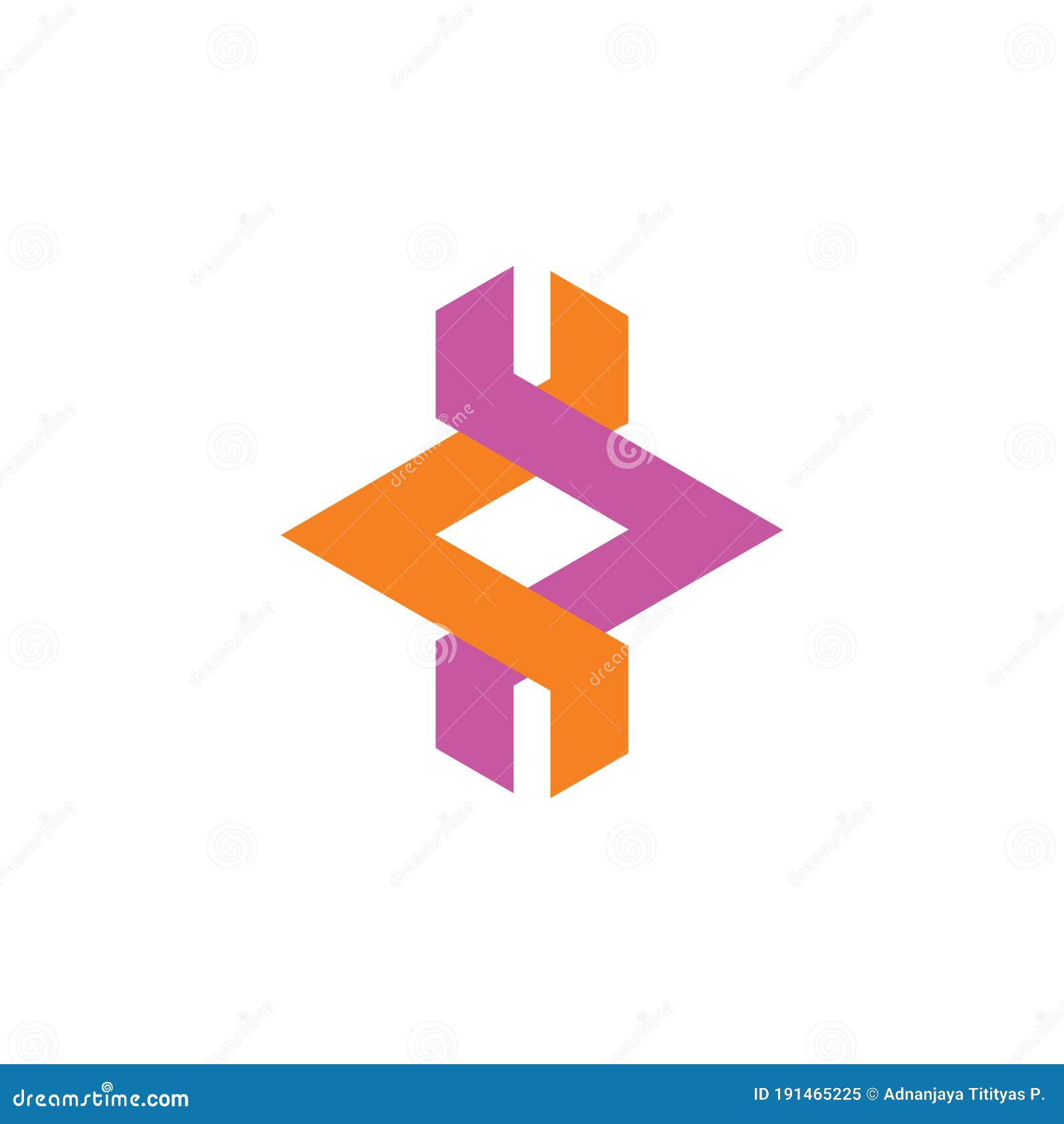 Linked Arrow Colorful Logo Vector Stock Vector - Illustration of arrow ...