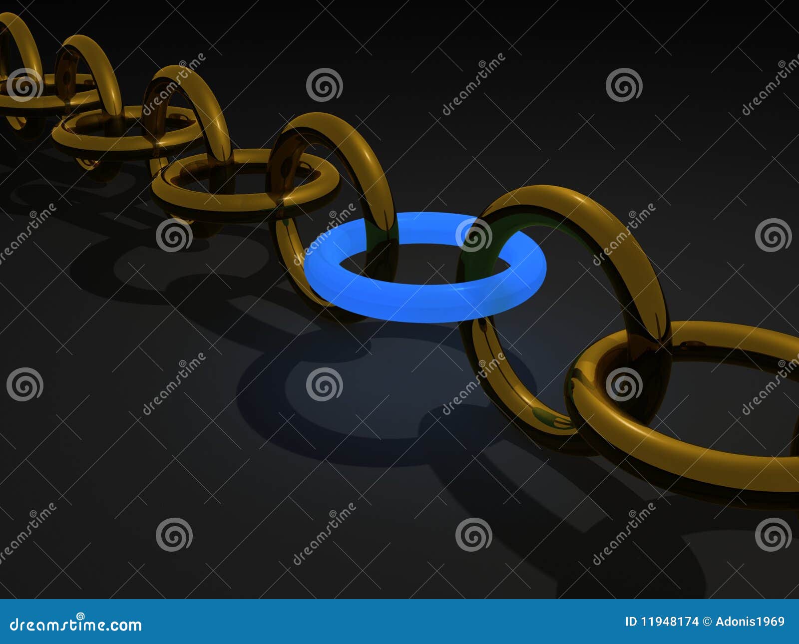 Linked chains stock illustration. Illustration of tool - 11948174