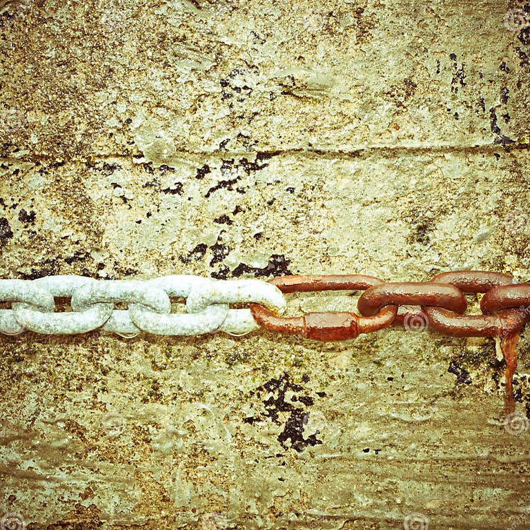 Linked chains stock image. Image of steel, difference - 28859587