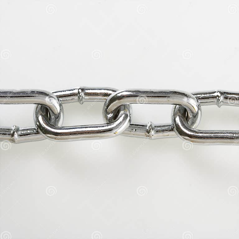 Linked chains. stock photo. Image of square, life, studio - 3532230
