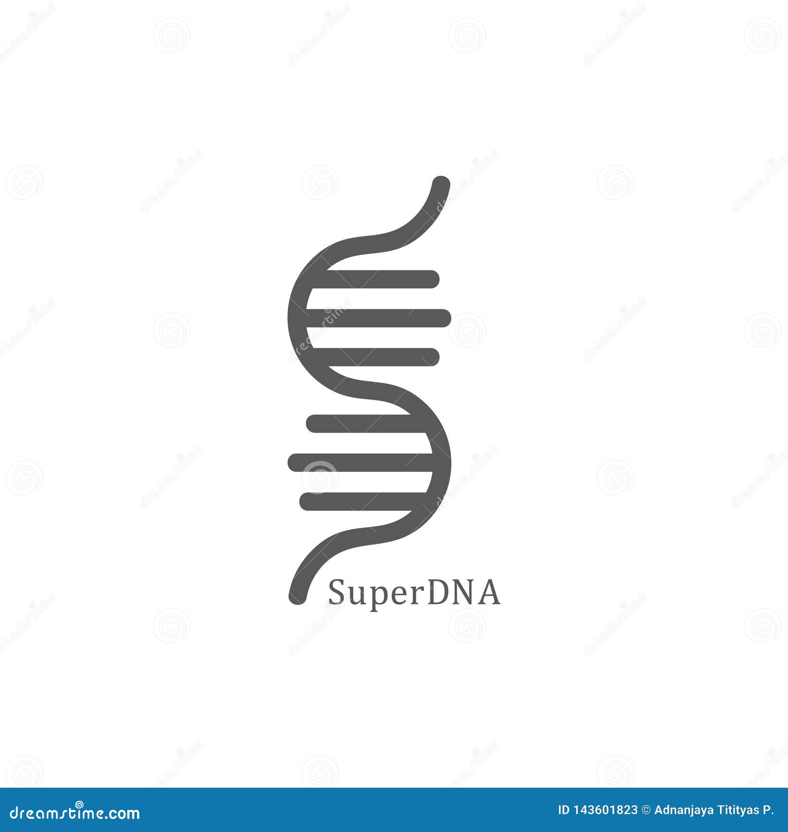Linked Dna Chain Letter S Logo Vector Stock Vector - Illustration of ...