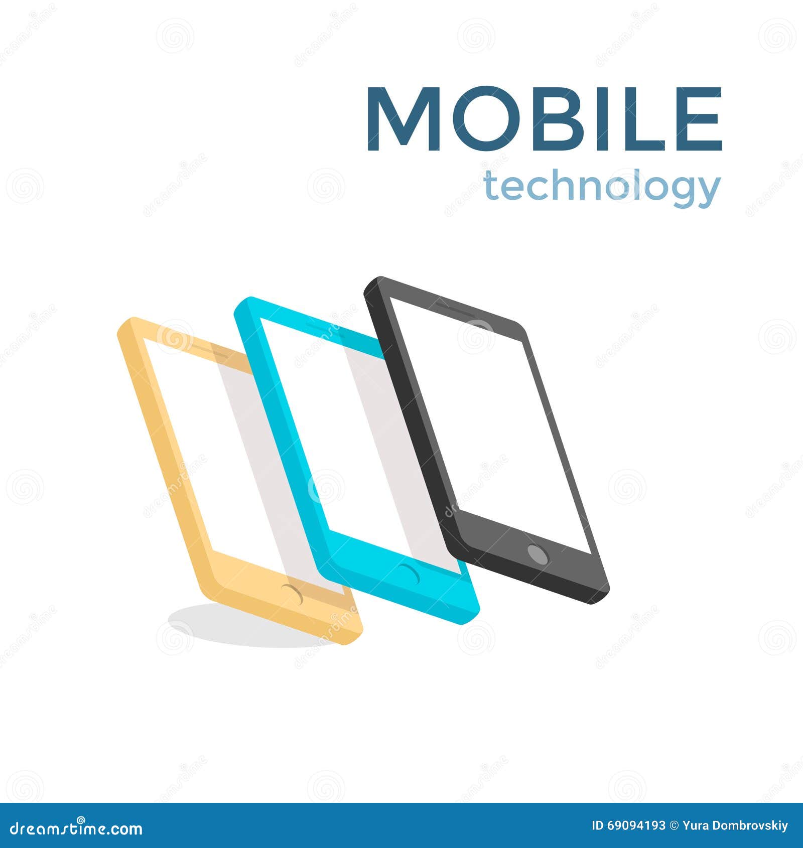 Linked Gadgets Concept Logo Template Stock Vector - Illustration of ...