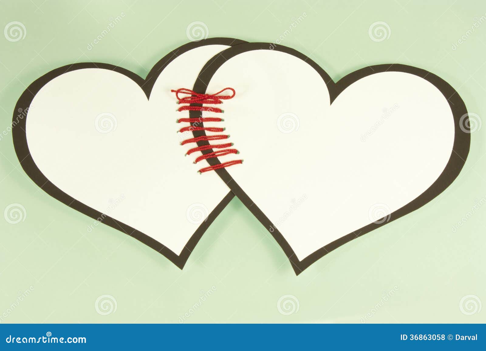 Linked hearts stock photo. Image of couple, hearts, promise - 36863058