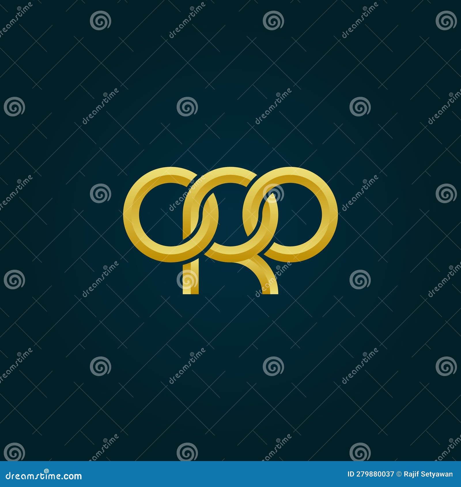 Linked Letters ORO Monogram Logo Design Stock Vector - Illustration of ...
