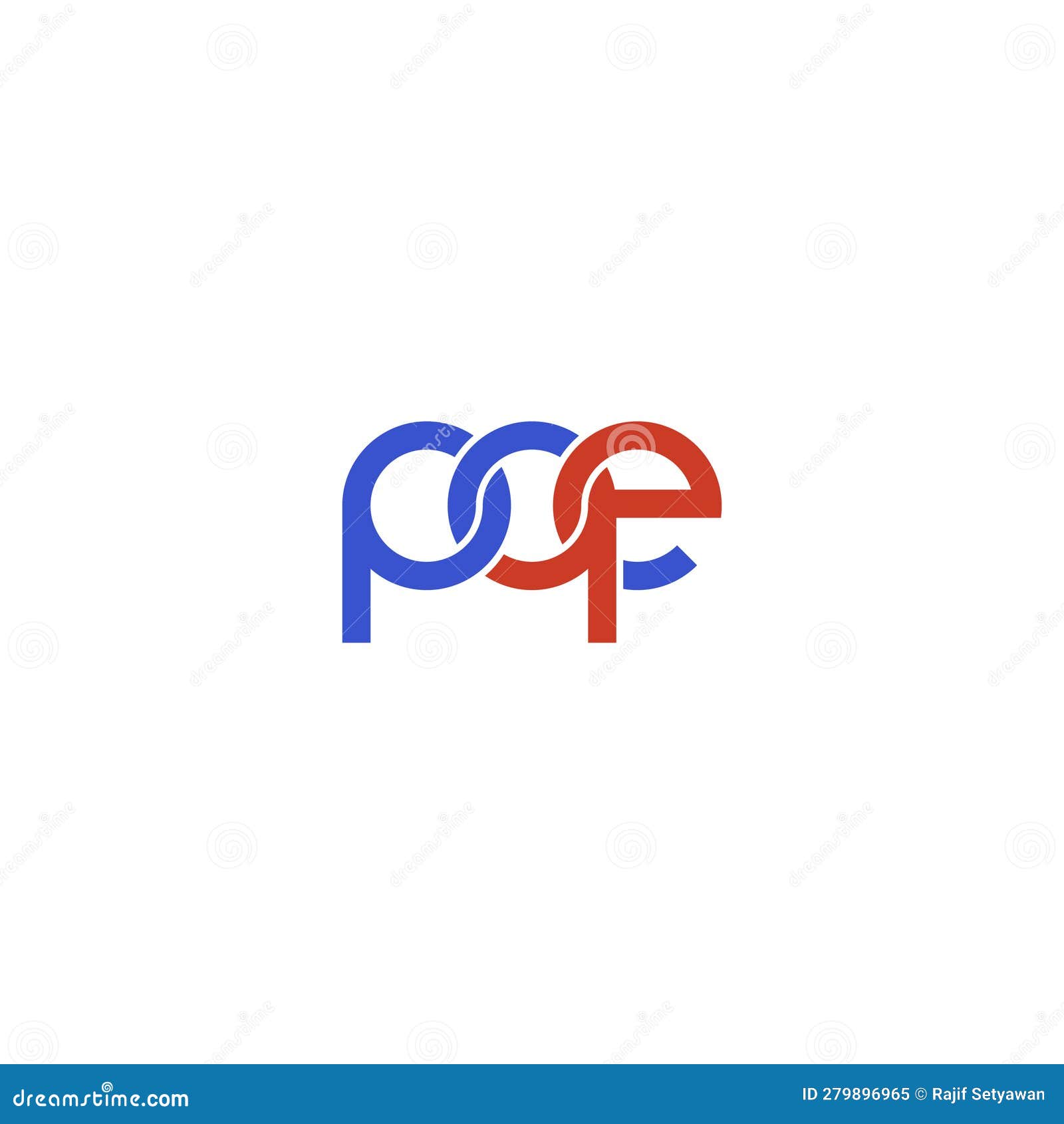 Linked Letters PQE Monogram Logo Design Stock Vector - Illustration of ...