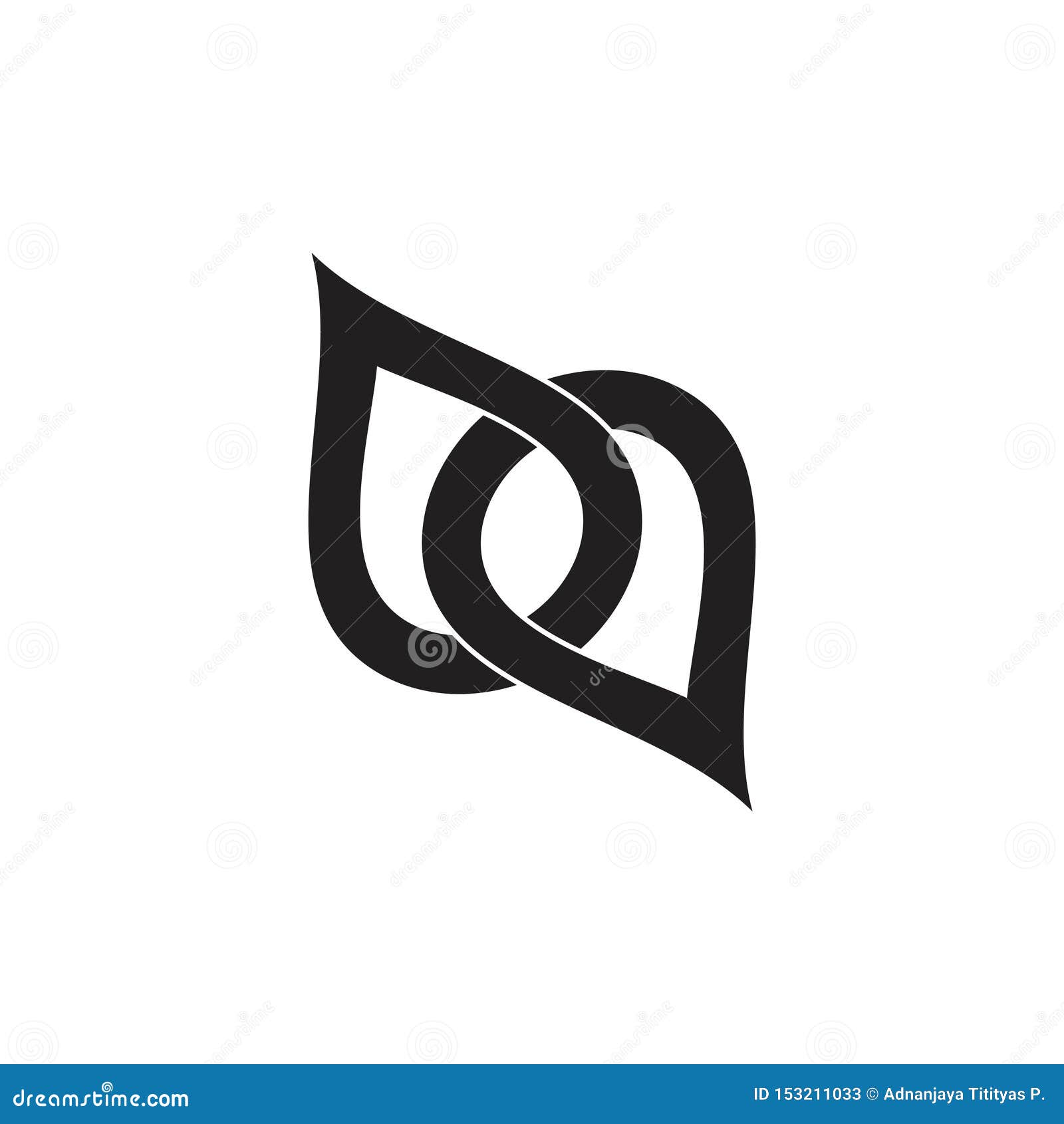 Linked Line Overlapping Logo Vector Stock Vector - Illustration of ... Linked Line Overlapping Logo Vector Stock Vector - Illustration of ...