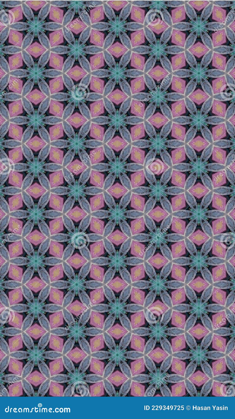 Linked shapes put together stock illustration. Illustration of purple ...