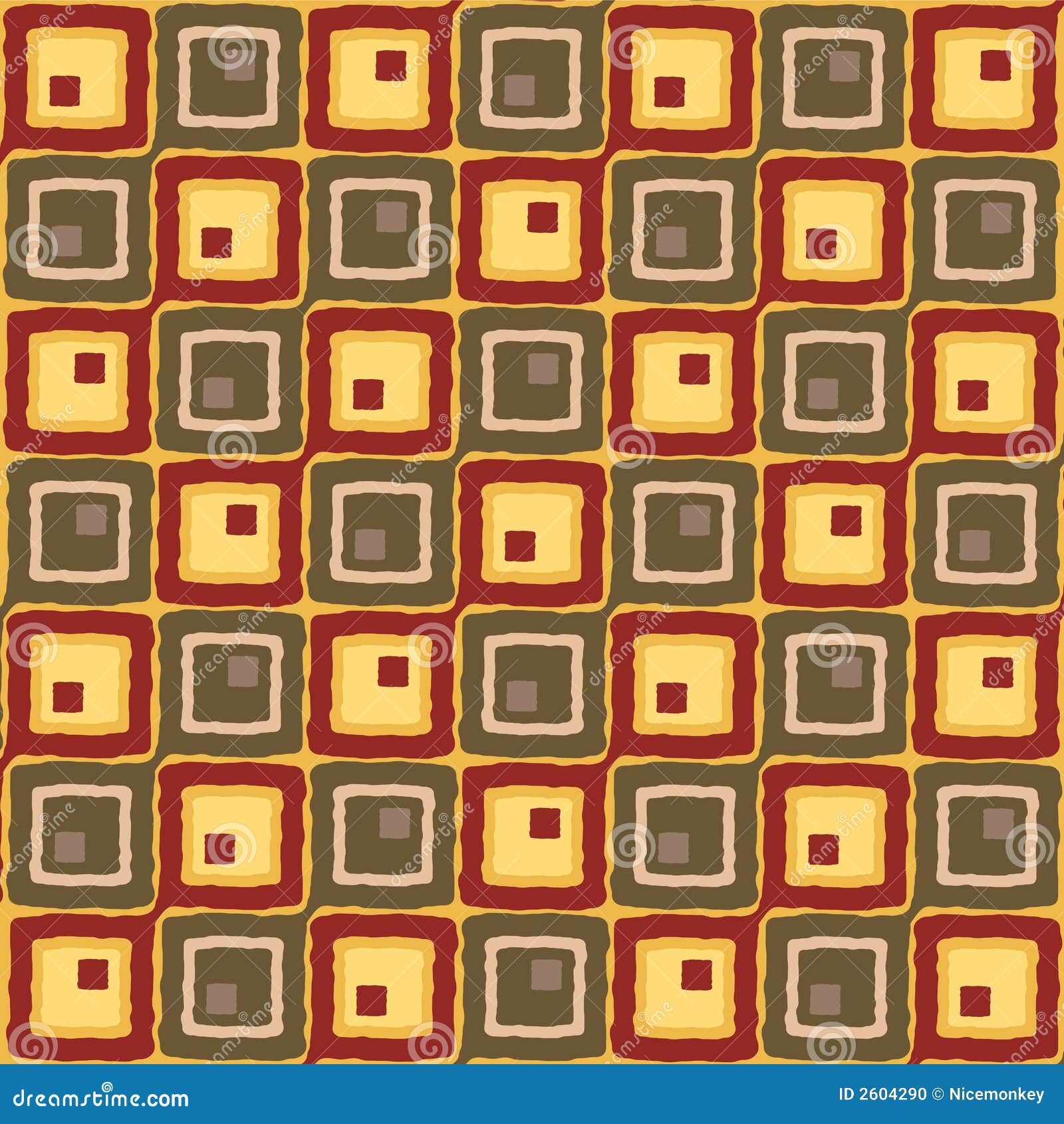 Linked squares stock vector. Illustration of background - 2604290