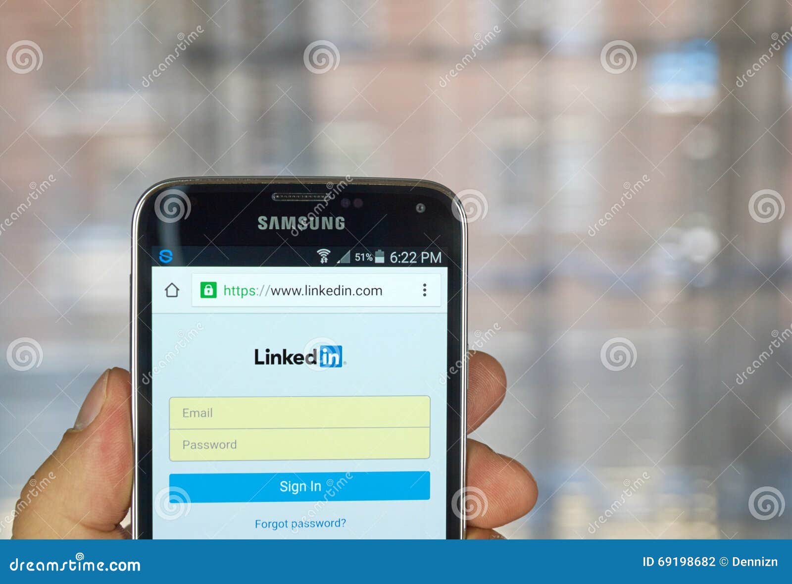 Linkedin Application on Android Smartphone Editorial Photography ...