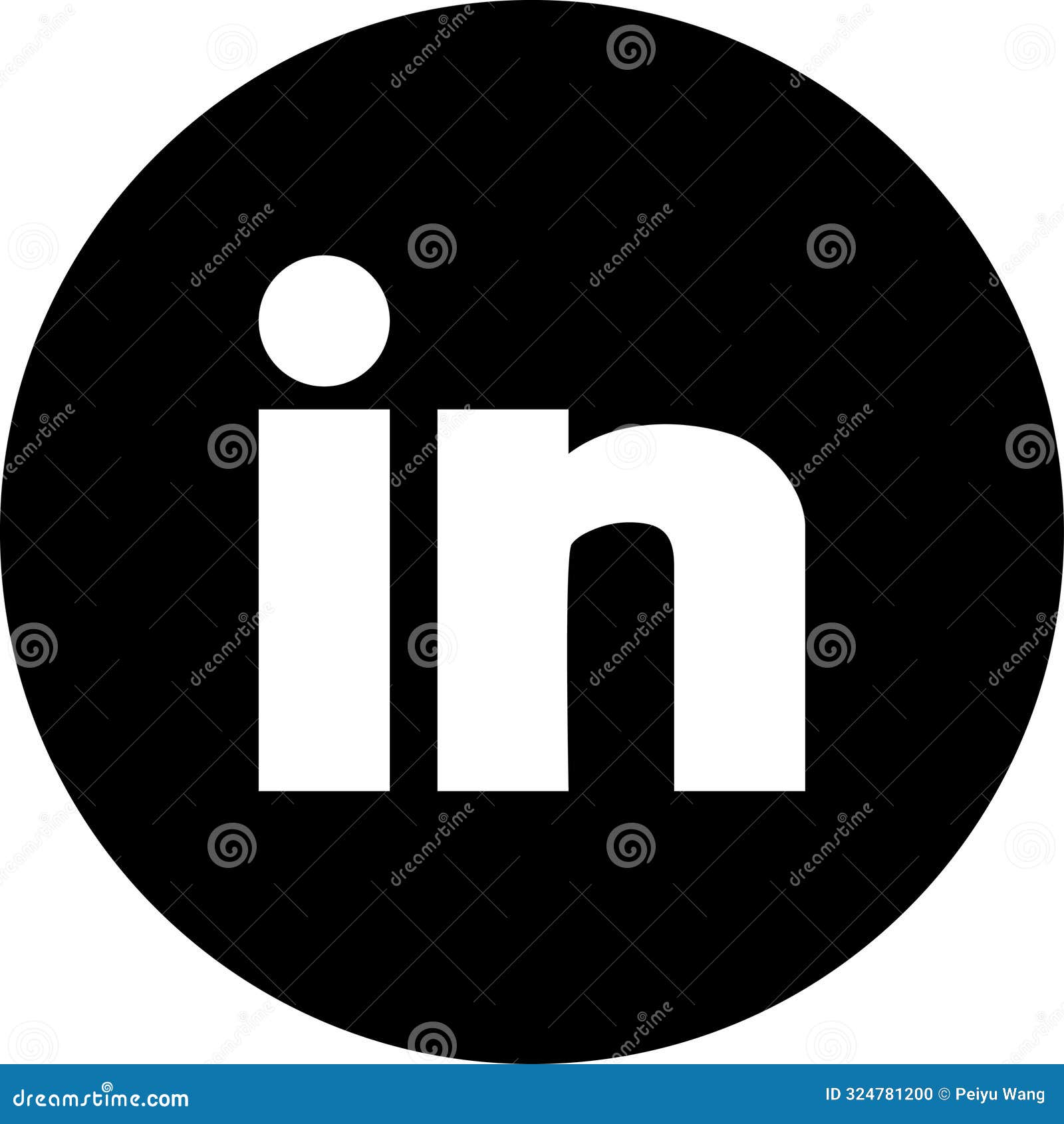 LinkedIn Social Media Icon Vector Logos Stock Illustration ...
