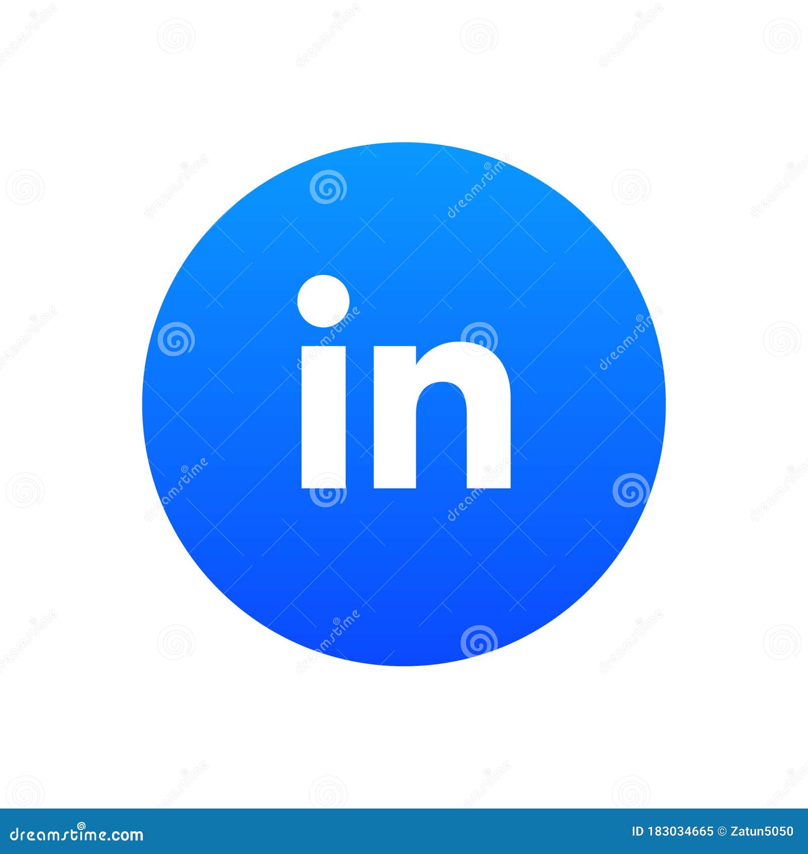 Linkedin Vector Icon Illustration. Linkedin Vector Logo ...