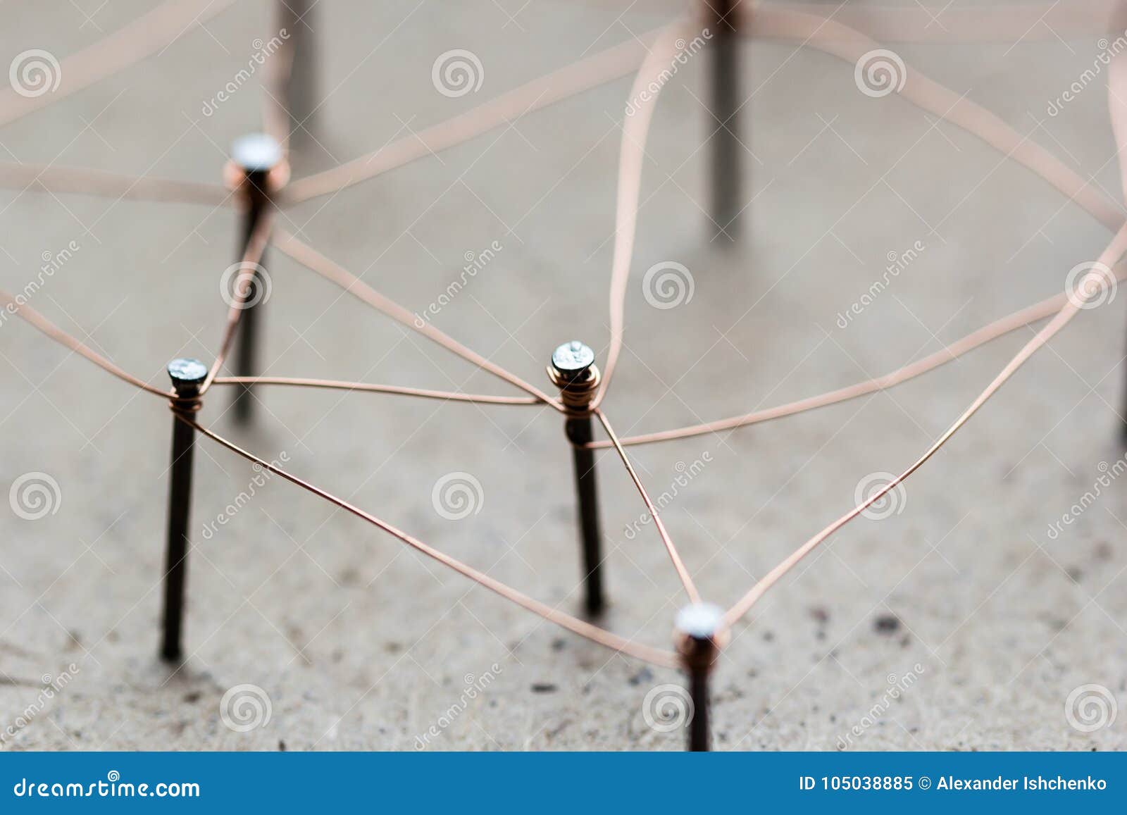 Linking Entities Network Connected. Stock Image - Image of abstract ...