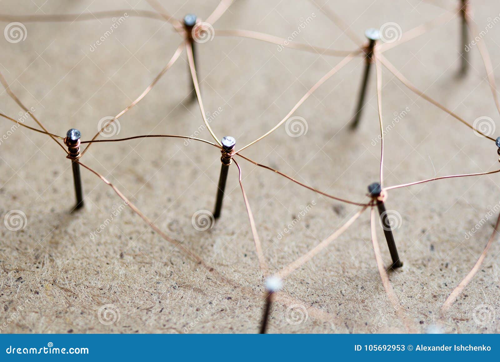 Linking Entities Network Connected. Stock Image - Image of mobile ...