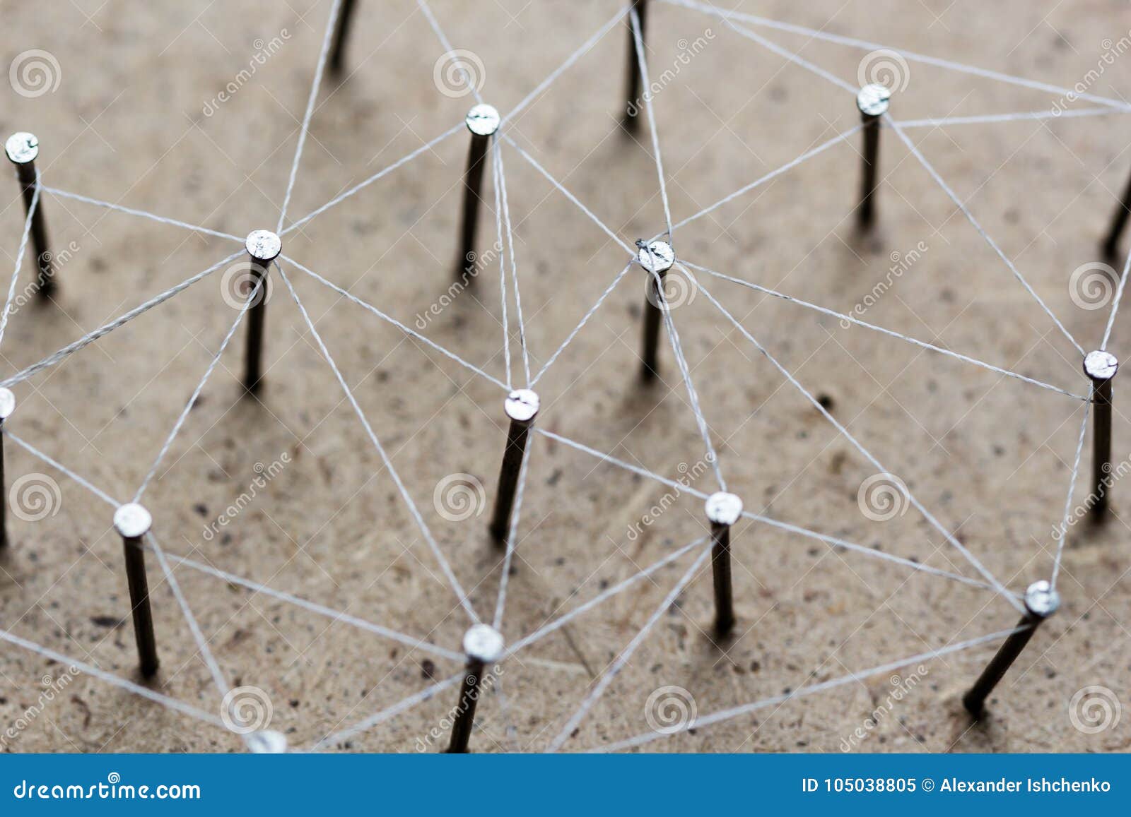 Linking Entities Network Connected. Stock Image - Image of grid, link ...