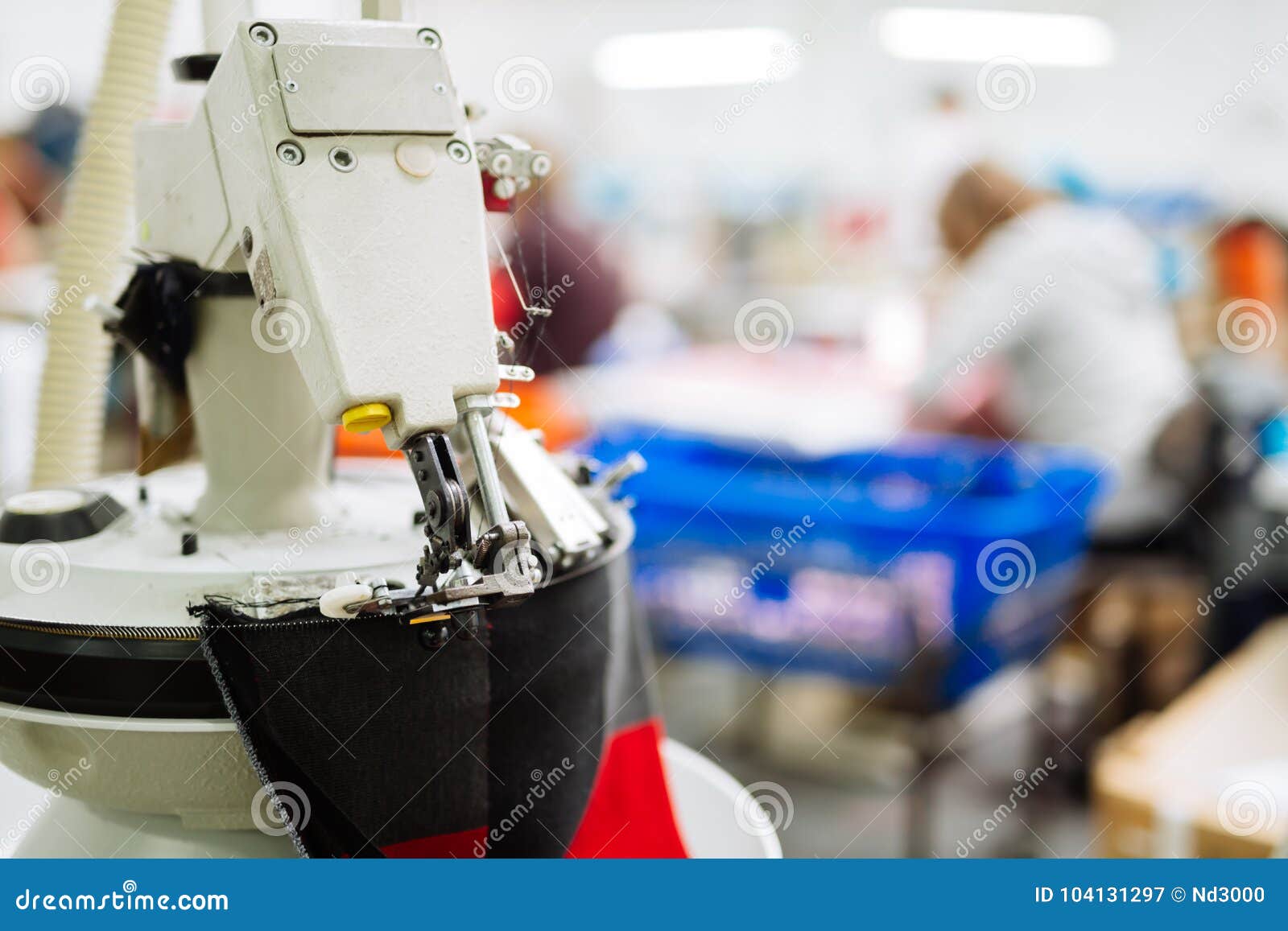 Linking machine industry stock image. Image of material - 104131297