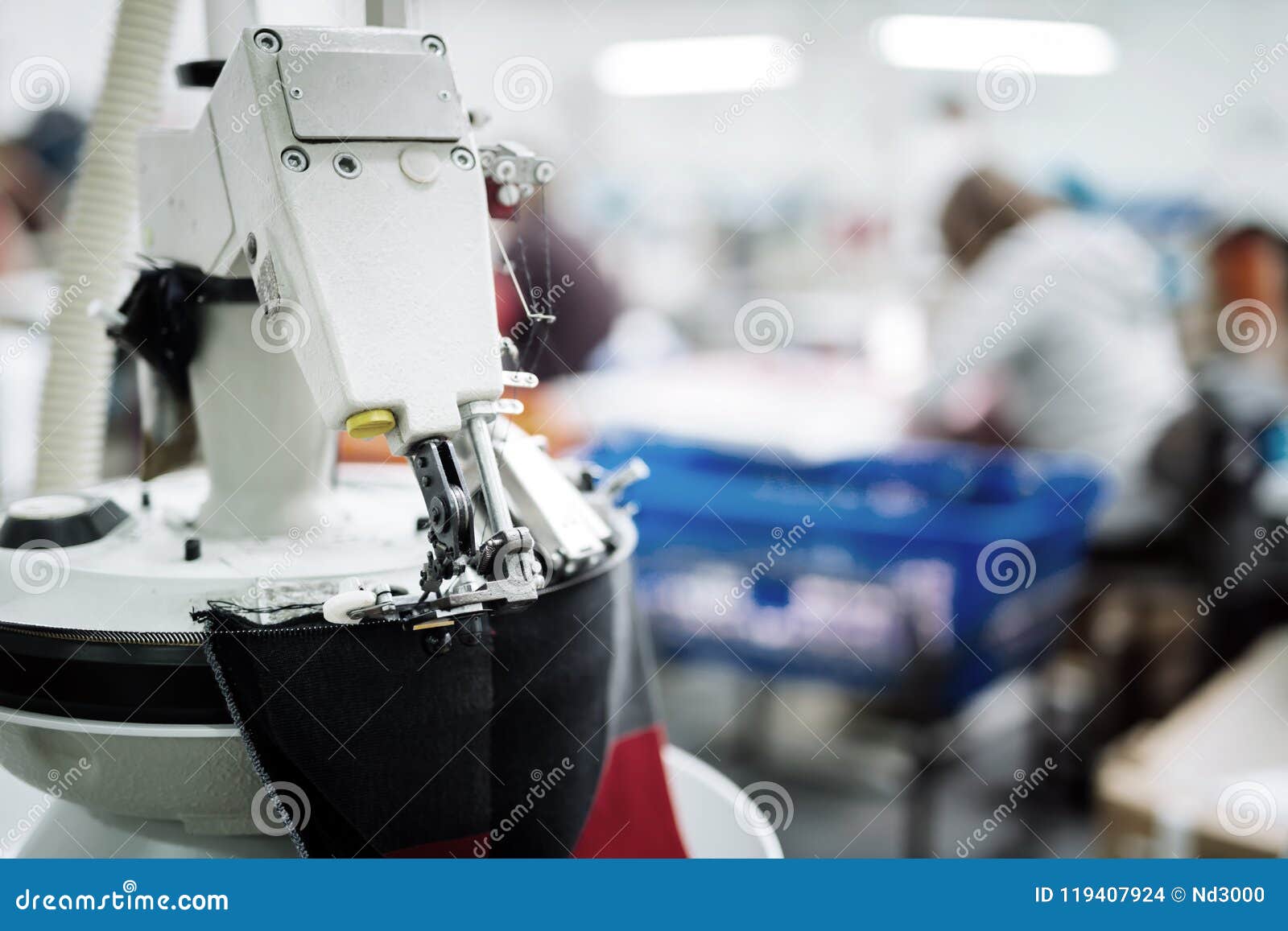 Linking machine stock photo. Image of production, detail - 119407924