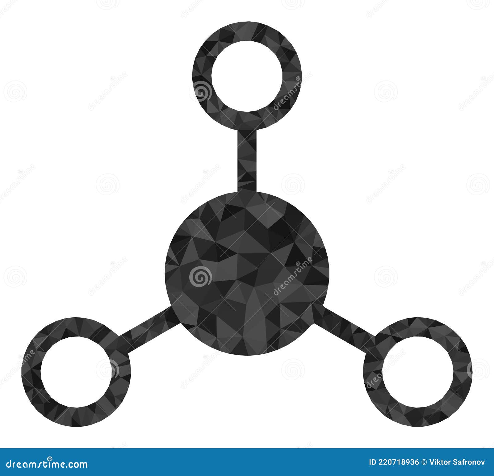 Geometric Modeling Linear Icons Set. Polygons, Vertices, Edges ...