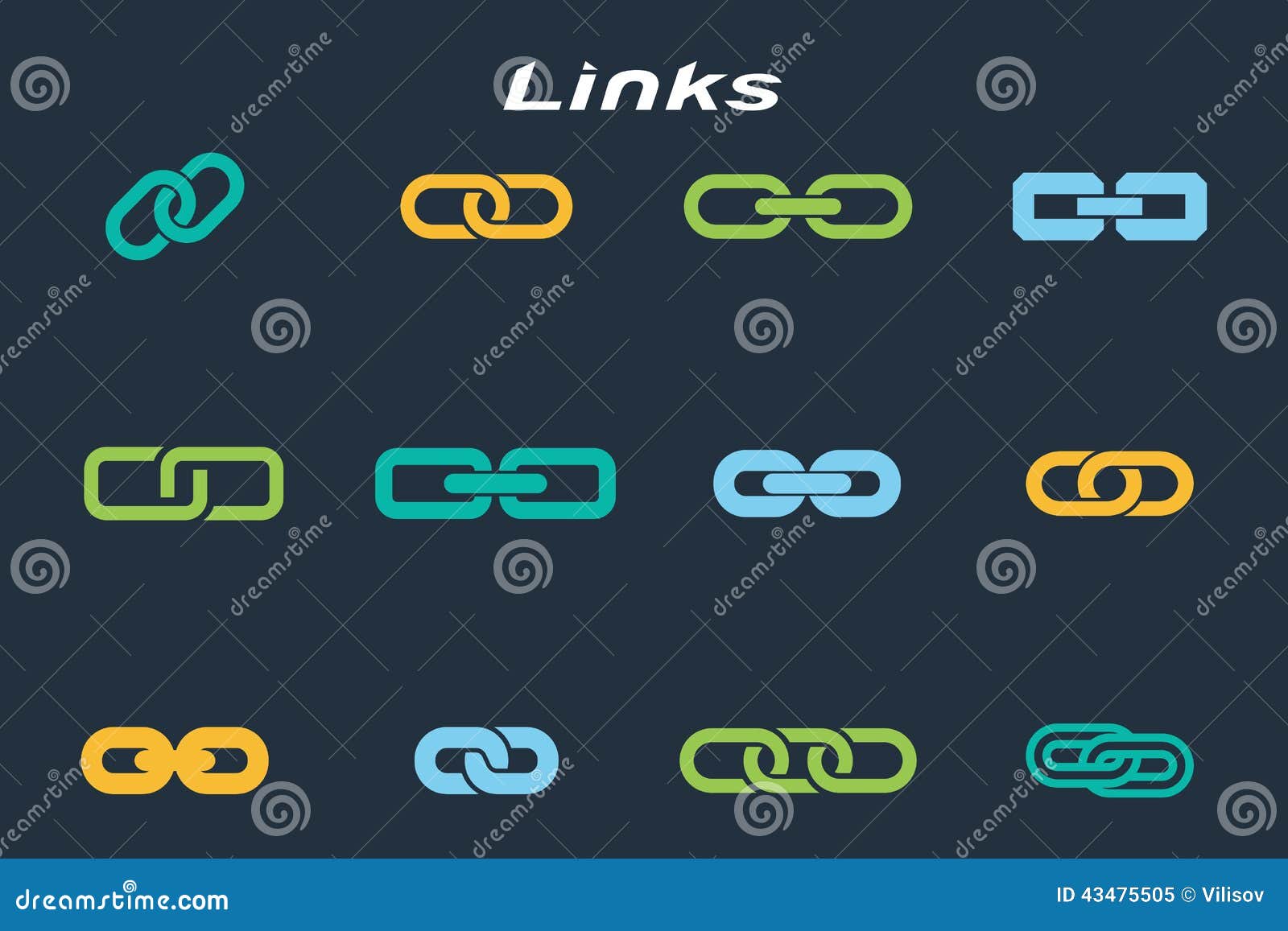 Links Symbol Royalty-Free Stock Photo | CartoonDealer.com #7970373