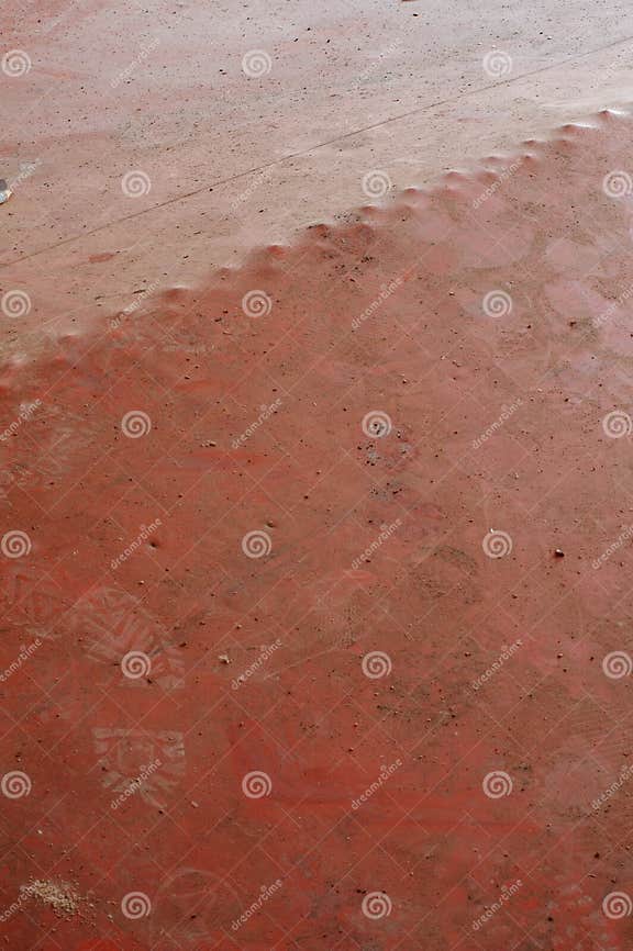 Linoleum flooring red old stock photo. Image of floor - 48383818