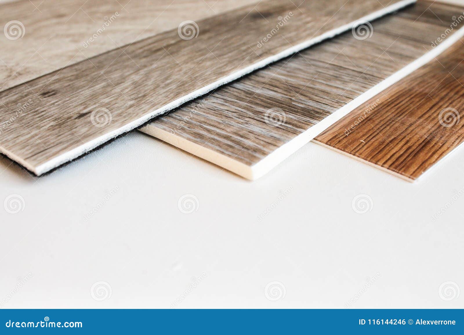 Types of Linoleum of Different Thicknesses Stock Photo - Image of ...