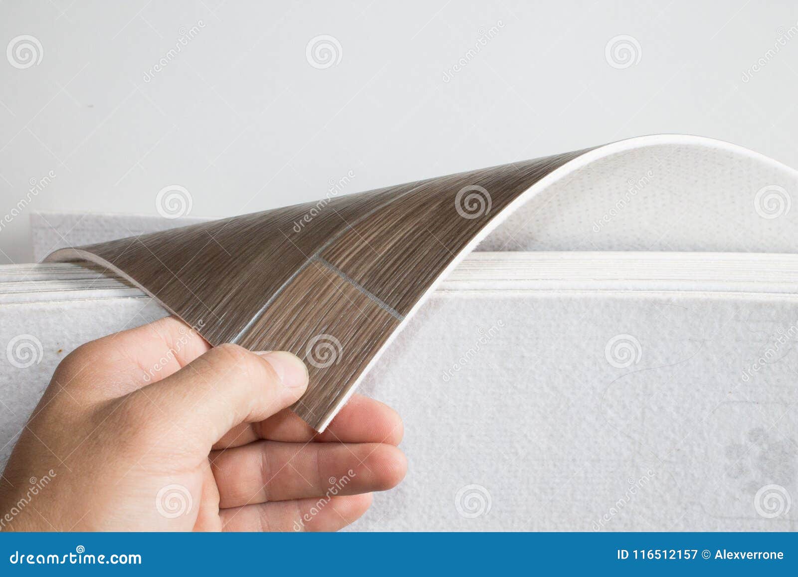 Linoleum Samples on White Background Stock Image - Image of linoleum ...