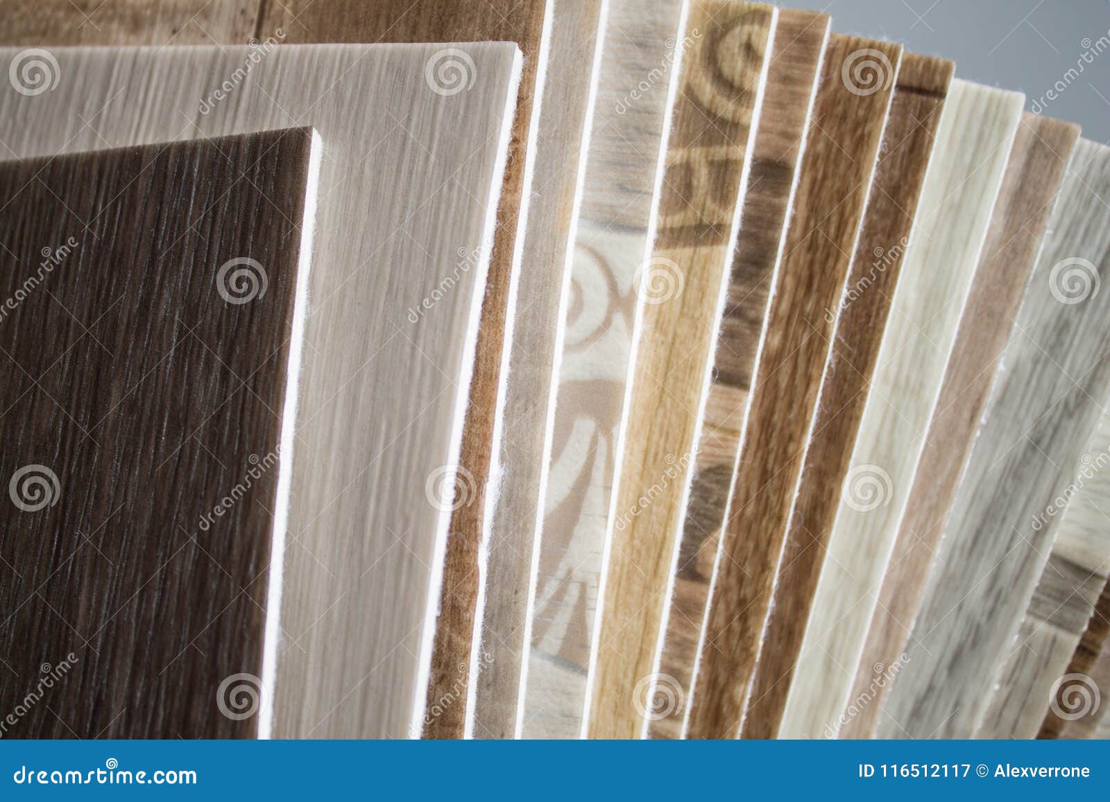 Linoleum Samples on White Background Stock Image - Image of coating ...