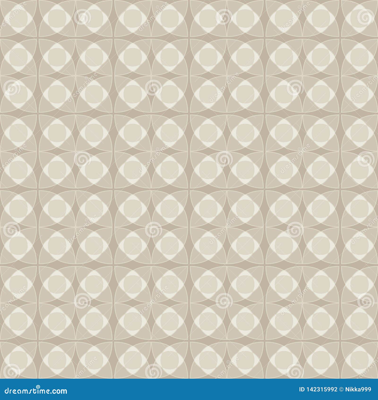 Linoleum Seamless Pattern, Pastel Beige Color. Abstract Geometric ...