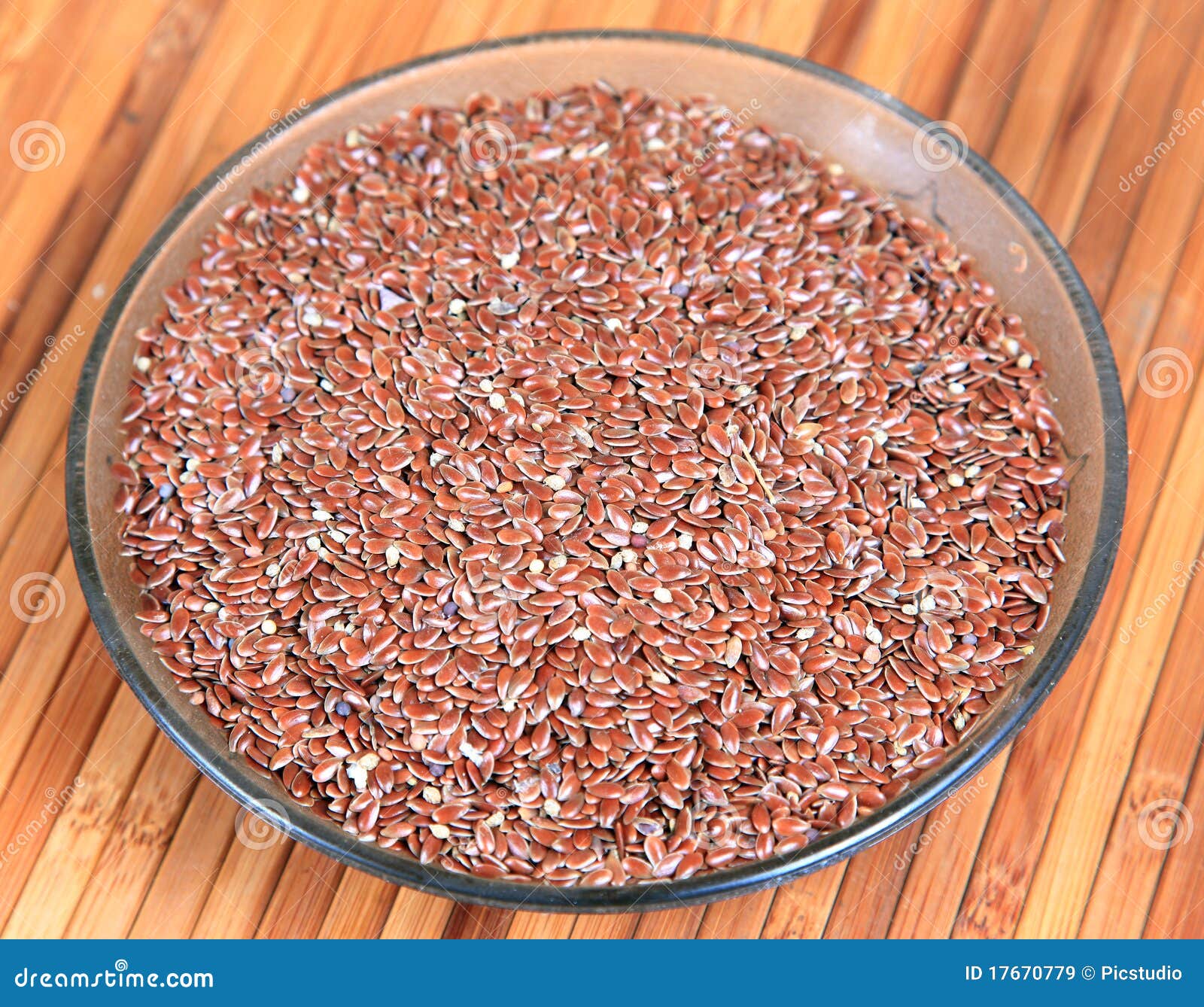 Linseed stock image. Image of seed, seeds, healthy, wooden - 17670779