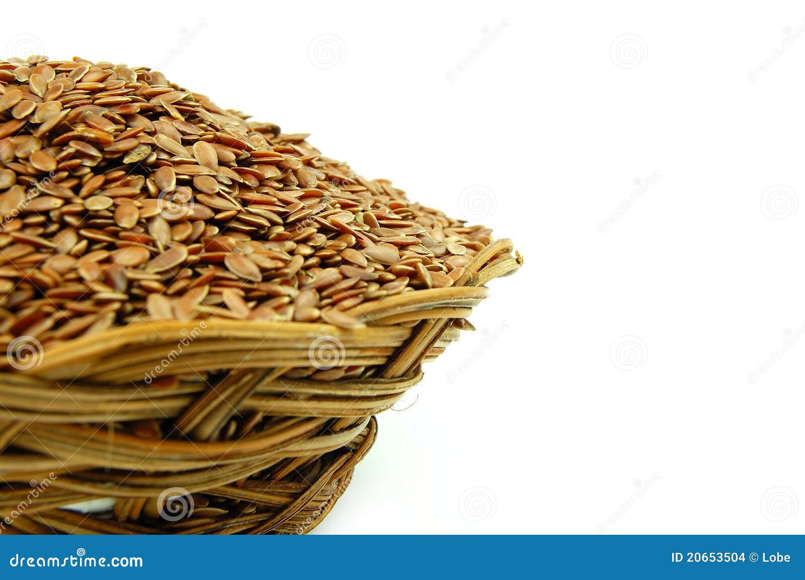 Linseed stock photo. Image of grains, linseed, bread - 20653504