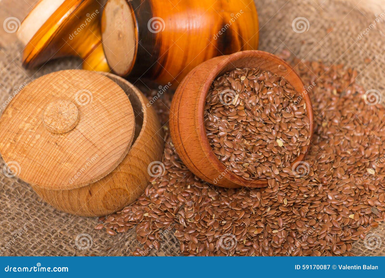 Linseed stock image. Image of supplement, brown, linseeds - 59170087